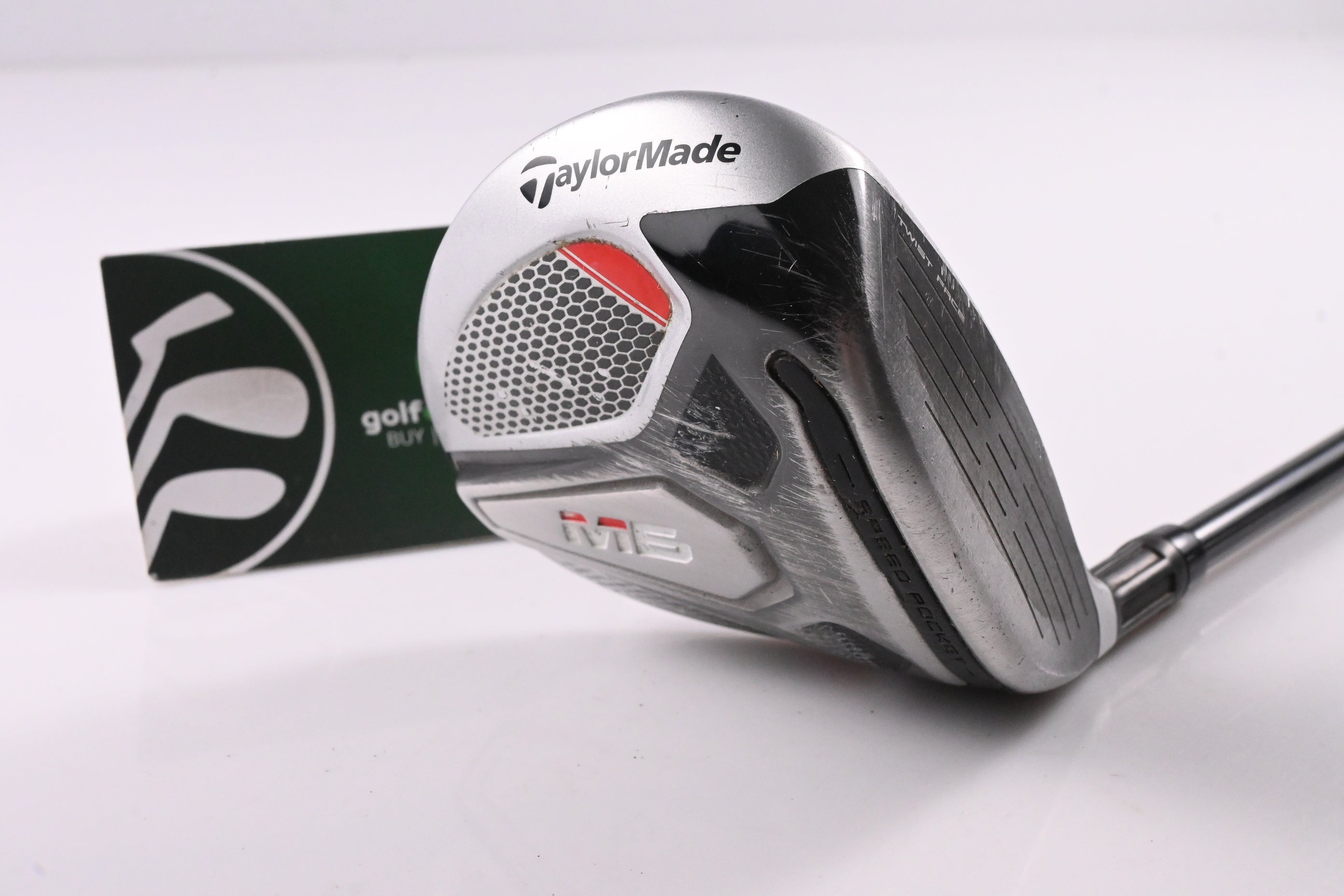 Taylormade M6 #3 Wood / 15 Degree / Stiff Flex Fujikura Atmos Orange 6 – GolfClubs4Cash