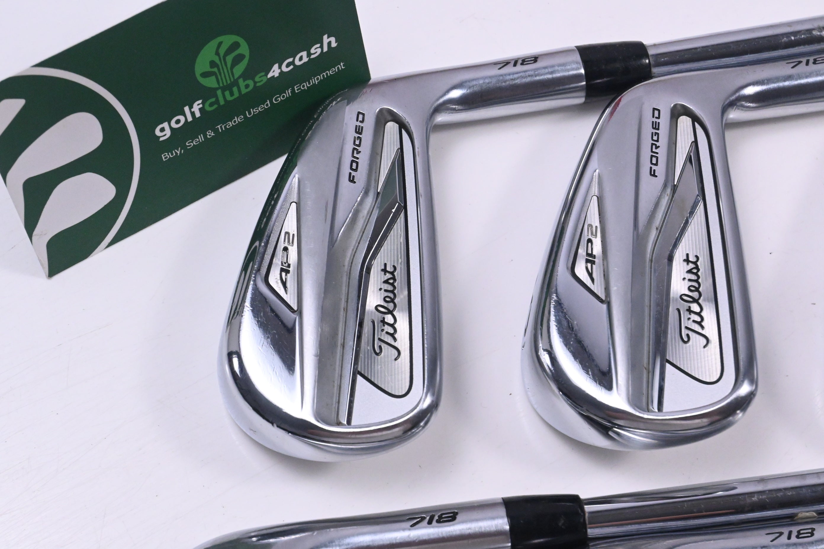 Titleist 718 AP2 Irons / 5-PW / Stiff Flex KBS Tour Shafts