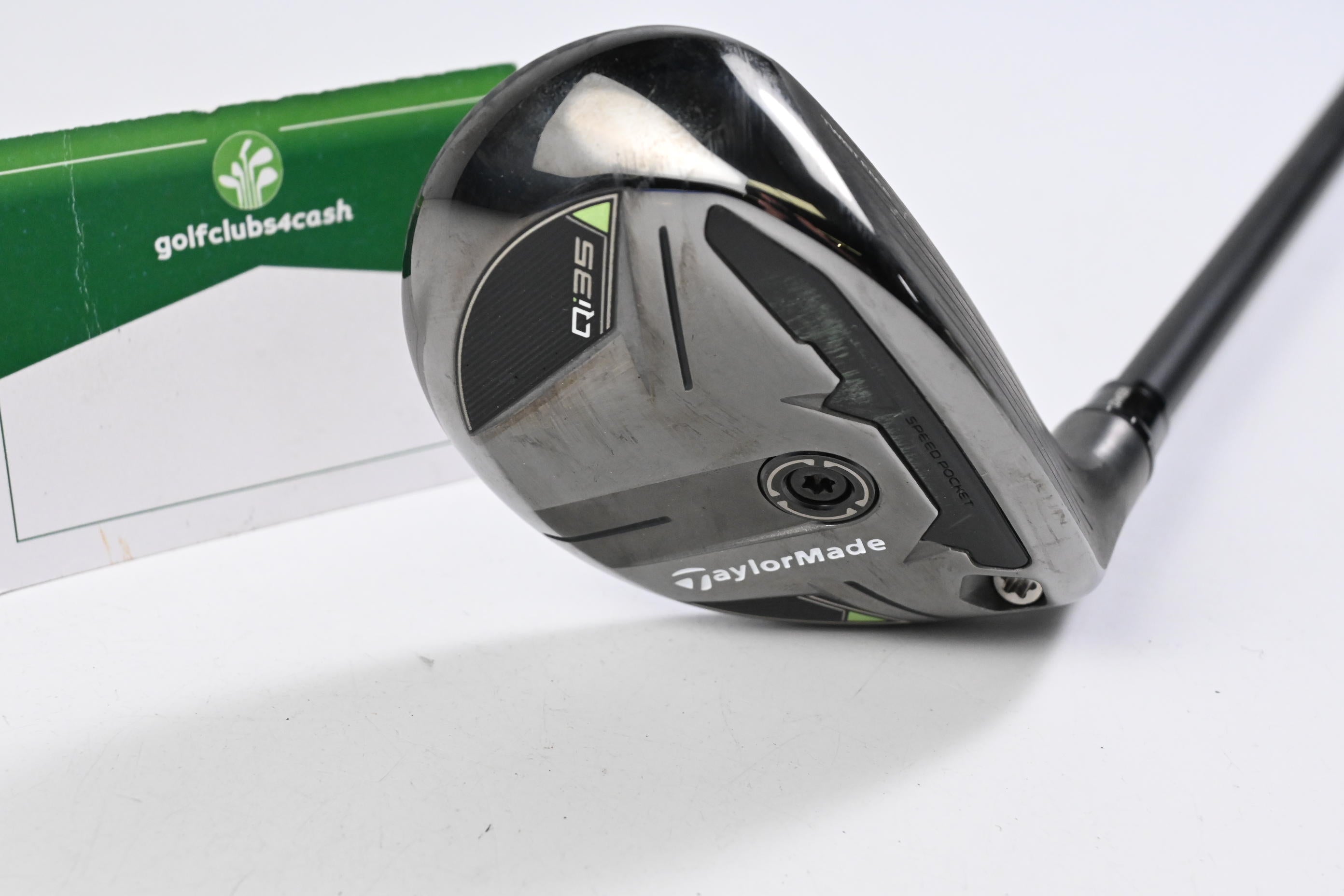 Taylormade Qi35 #4 Hybrid / 22 Degree / Regular Flex Fujikura Ventus B – GolfClubs4Cash