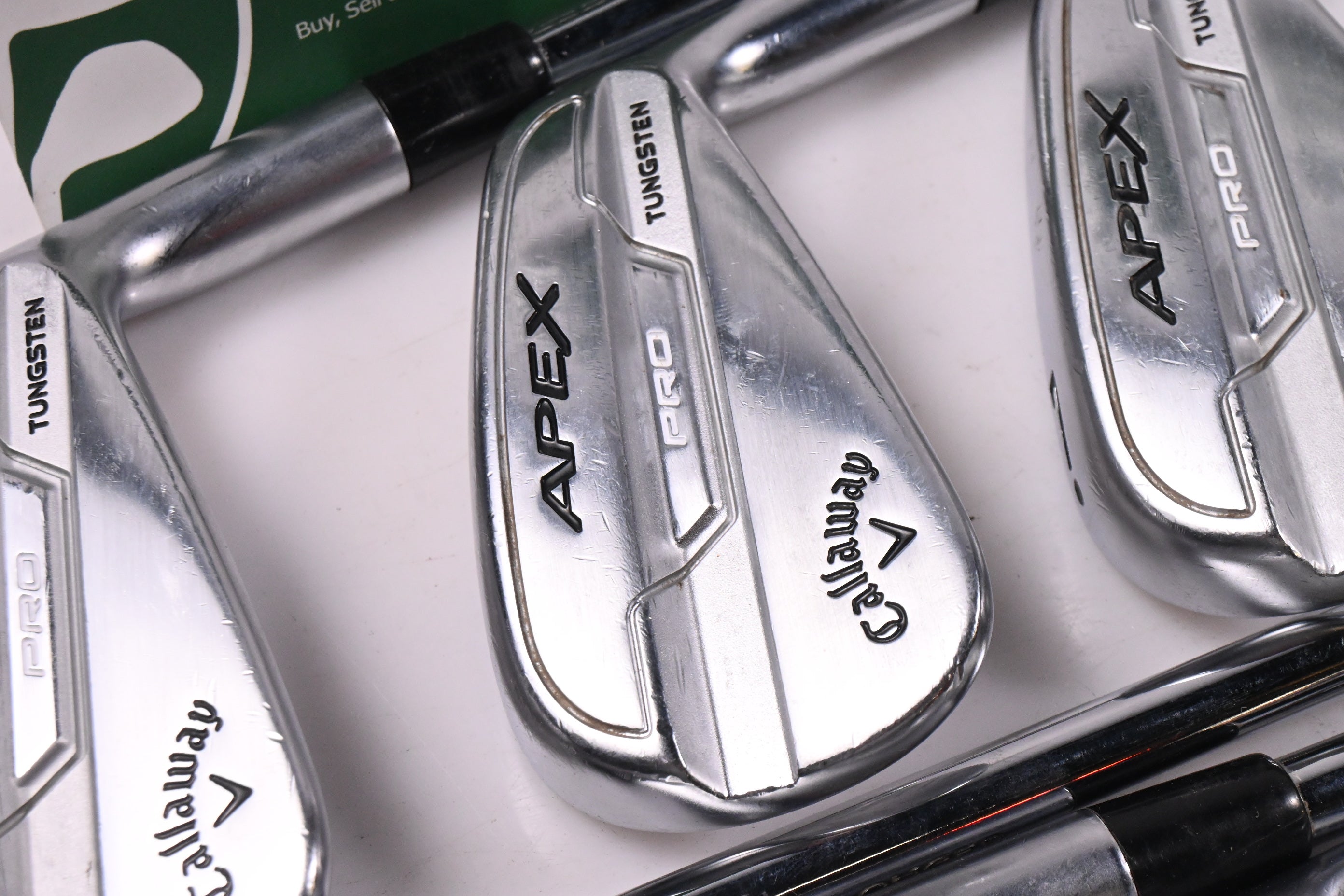 Callaway Apex Pro 21 Irons / 5-PW+AW / Black / Stiff Flex Elevate ETS