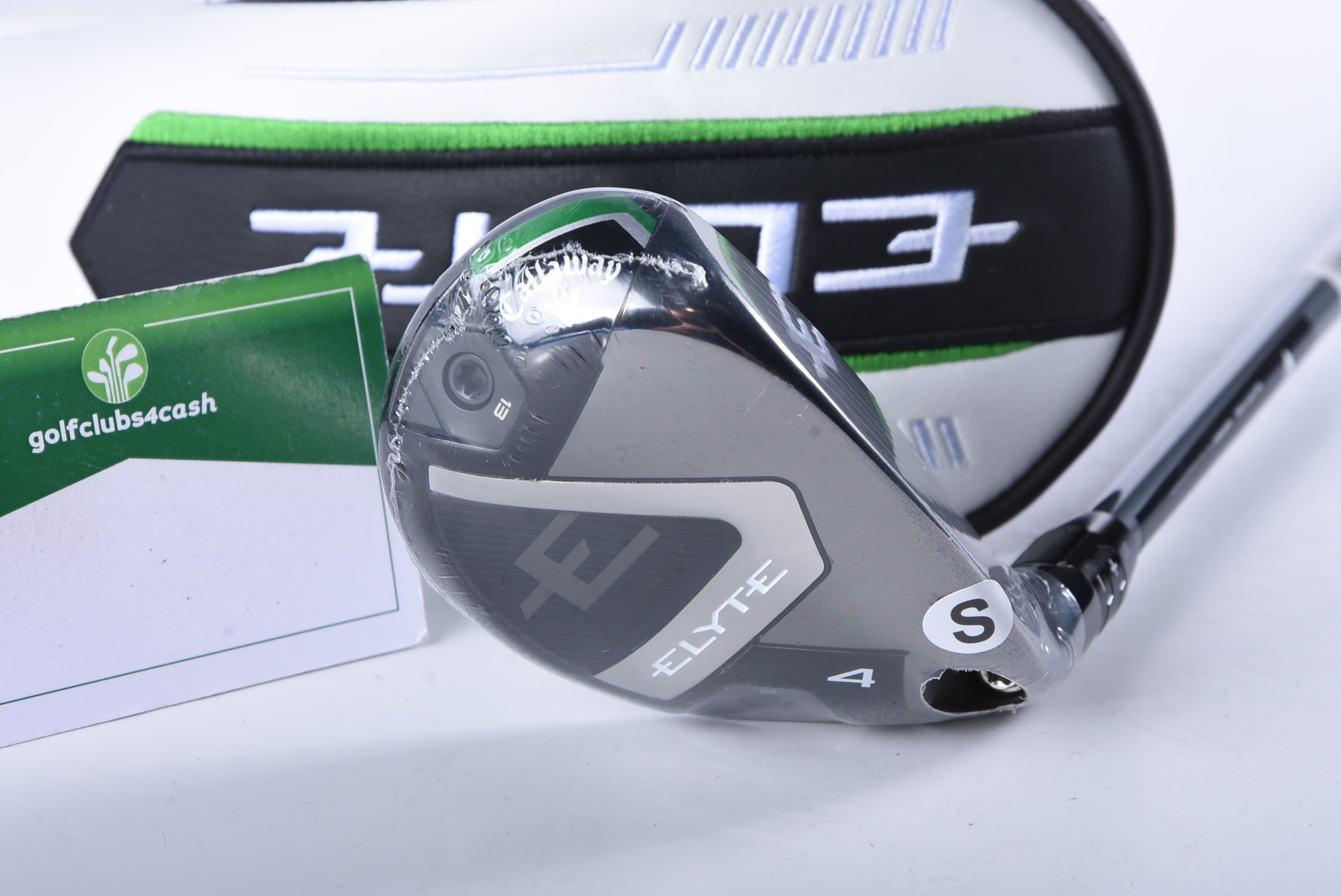 Callaway Elyte #4 Hybrid / 22 Degree / Stiff Flex Denali Blue 70 Shaft