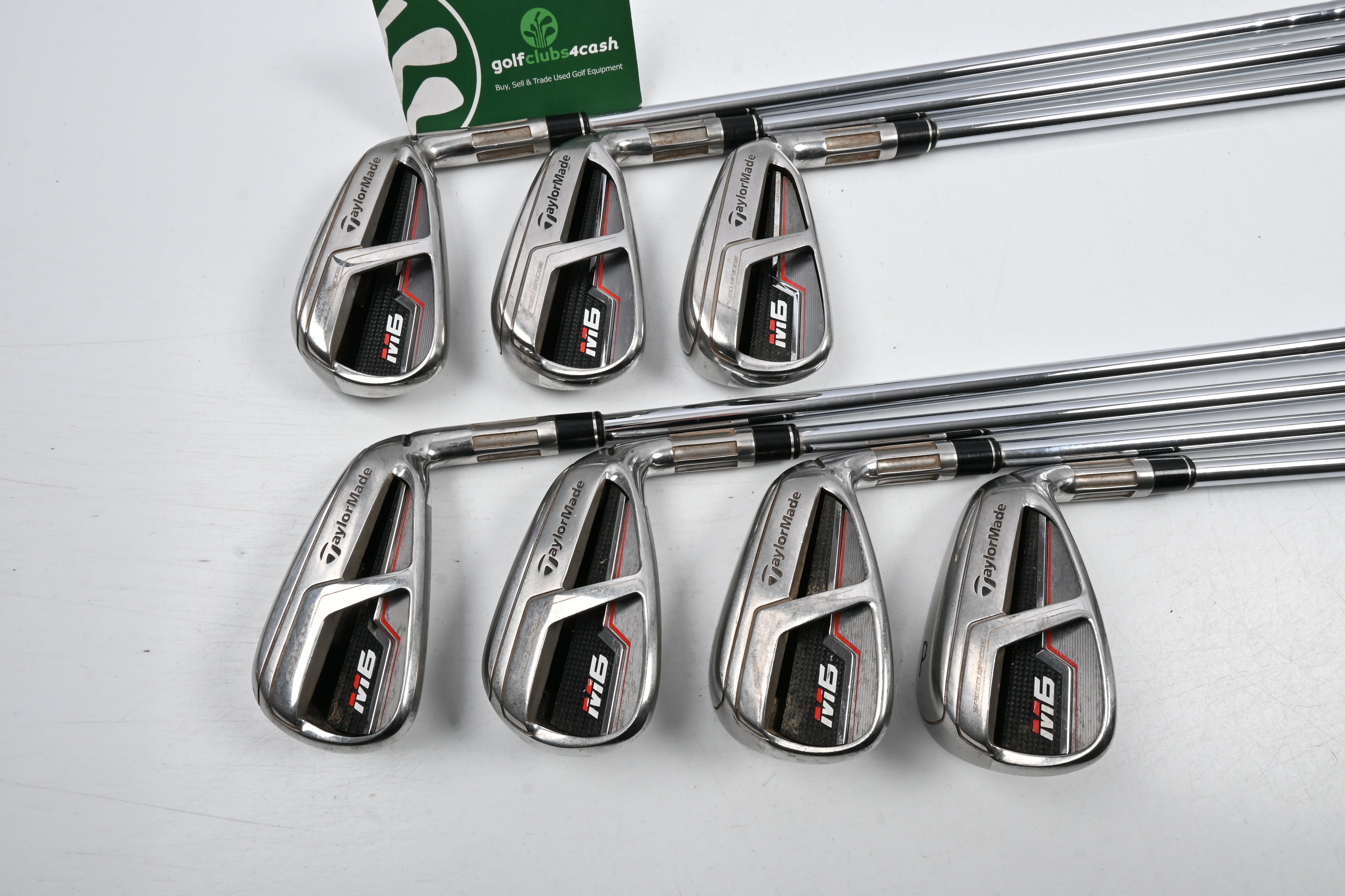 TaylorMade M6 Iron Sets | Golfclubs4cash Used Iron sets – GolfClubs4Cash