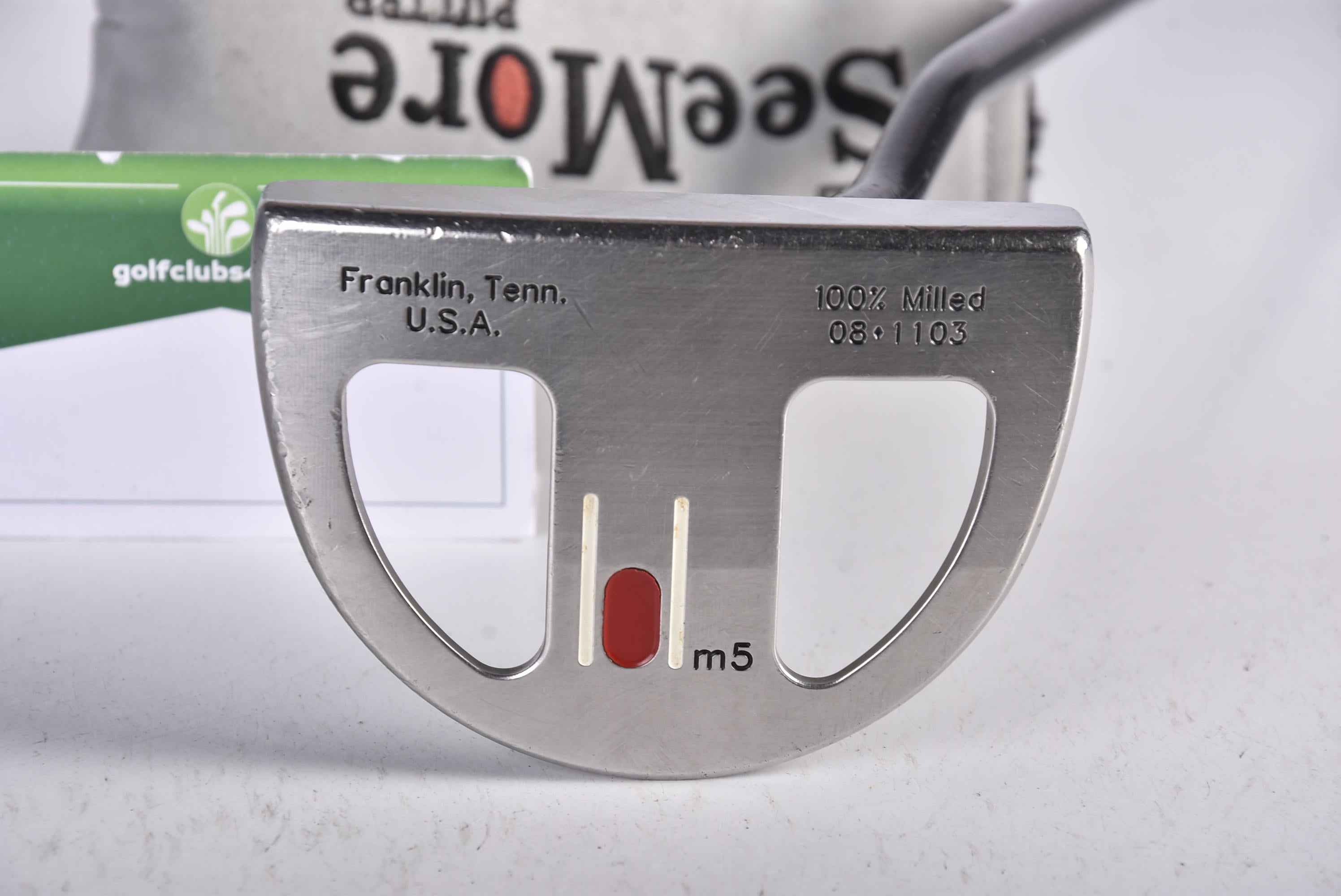Seemore M5 HTW Offset Platinum 08.1103 Putter / 33 Inch – GolfClubs4Cash