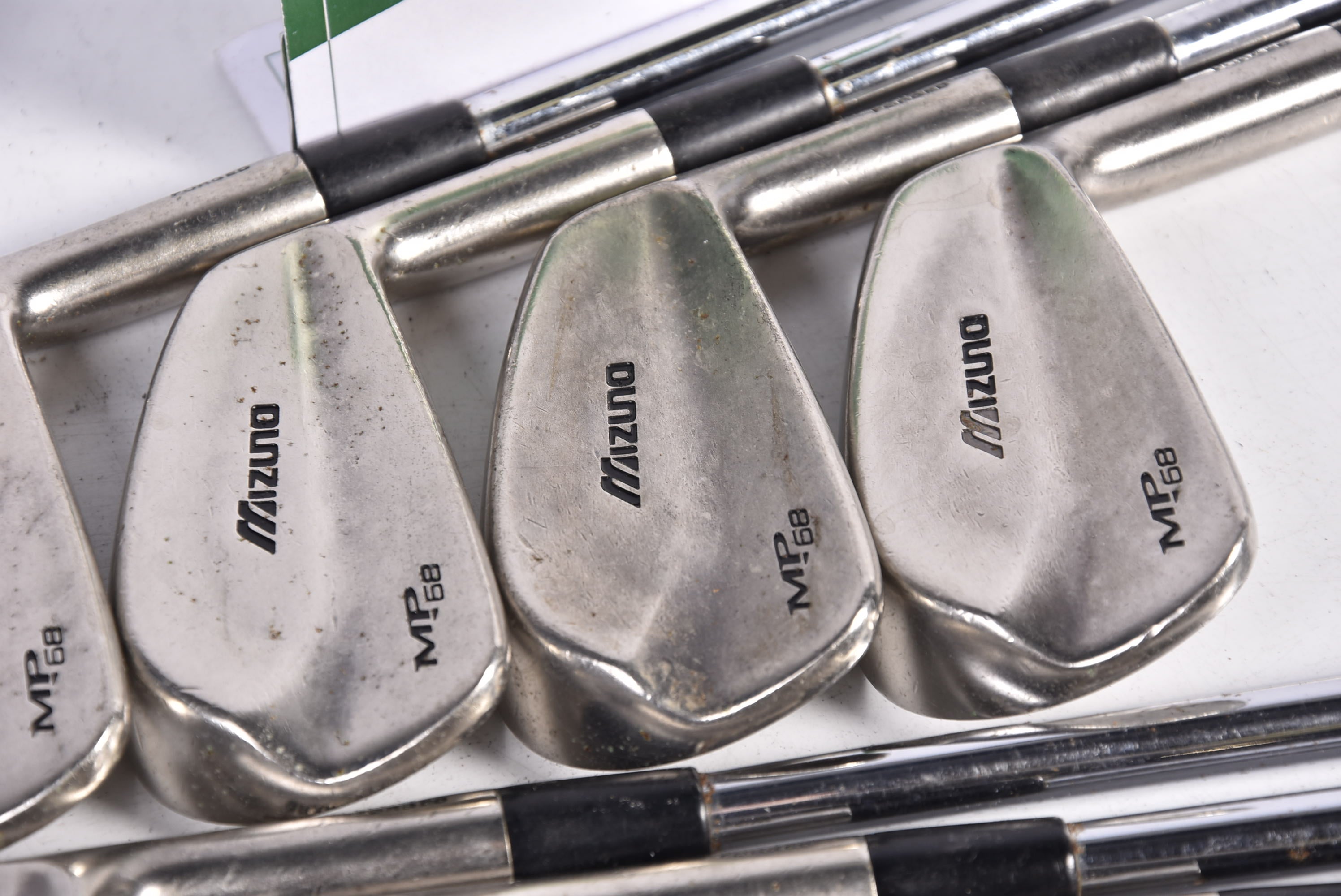 Mizuno MP-68 Irons / 3-PW / Regular Flex Dynamic Gold R300 Shafts ...