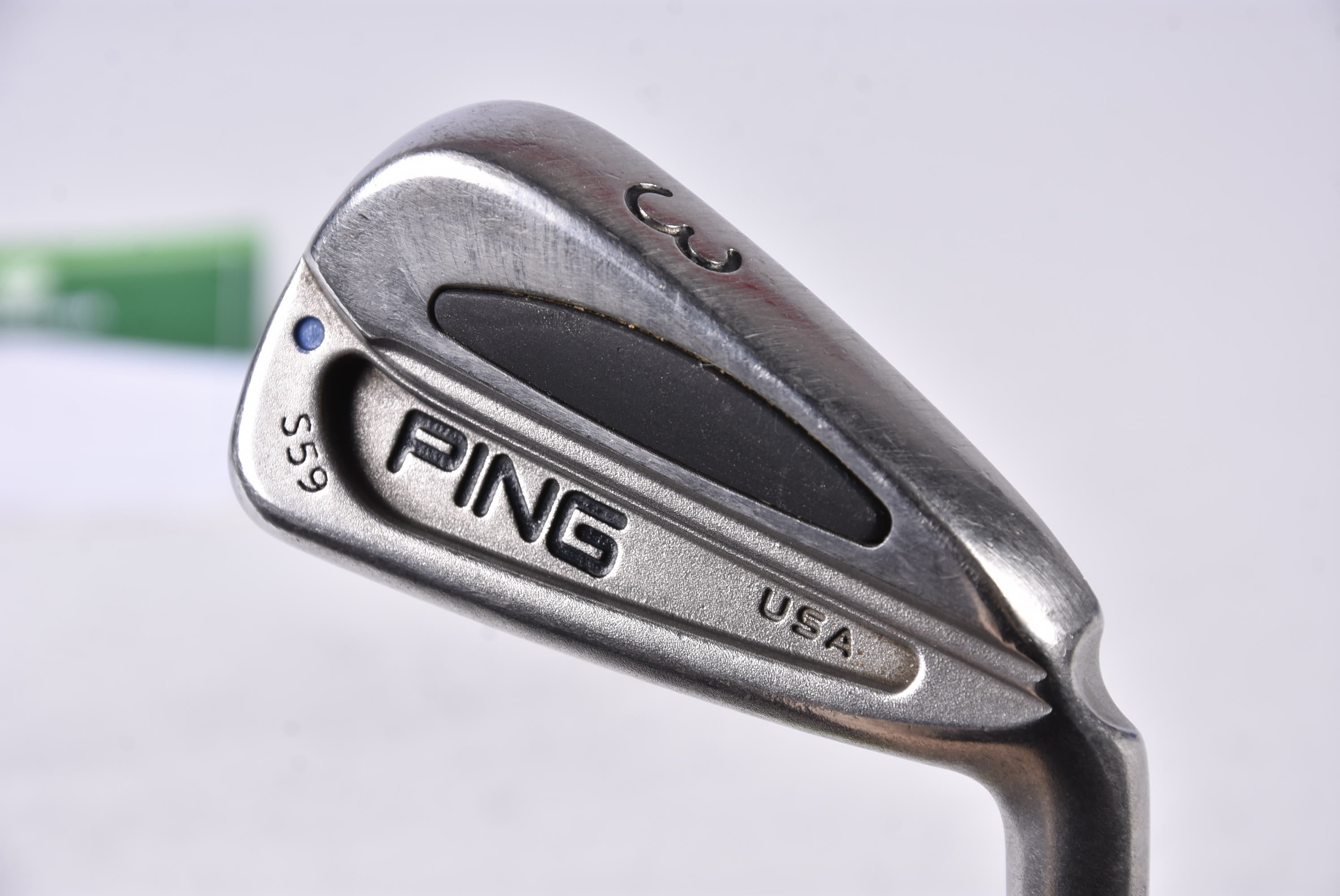 Ping S59 #3 Iron / 21 Degree / Blue Dot / Stiff Flex Steel Shaft ...