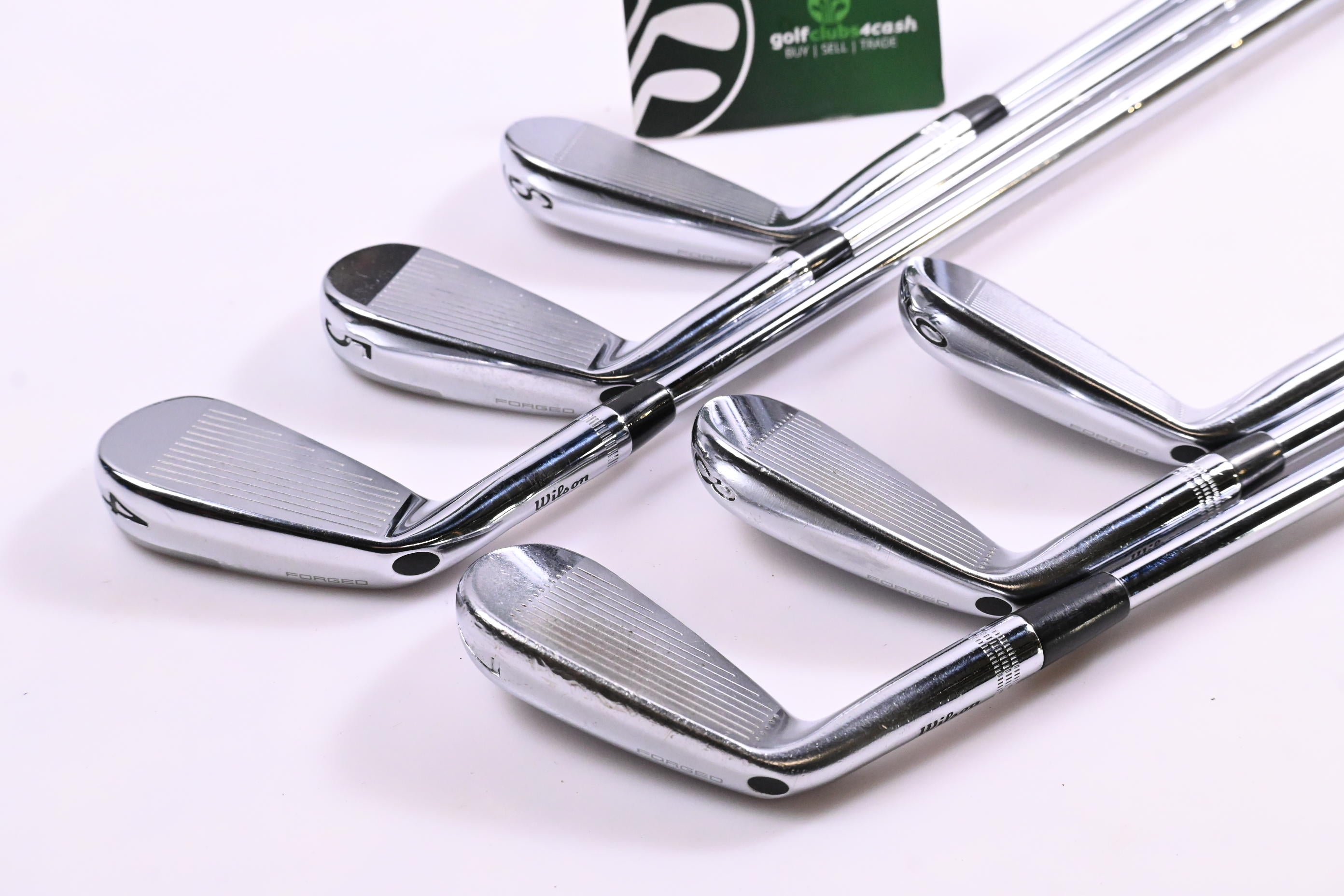 Wilson Staff Model CB/Blade 2019 Irons / 4-9i / Stiff Flex Steel Shaft ...