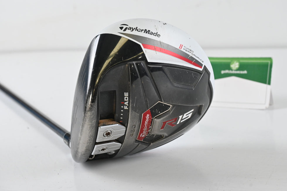 Left Hand Taylormade R15 Driver / 10.5 Degree / Stiff Flex Fujikura Sp ...