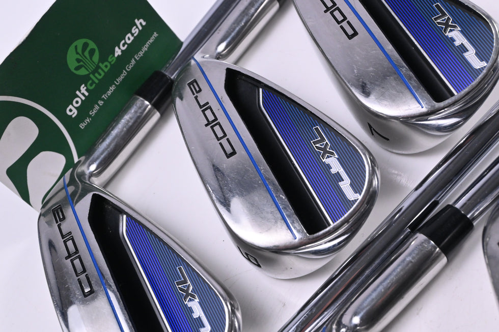 Cobra Fly XL Irons / 5-PW+SW / Regular Flex Cobra Fly XL Steel Shafts ...