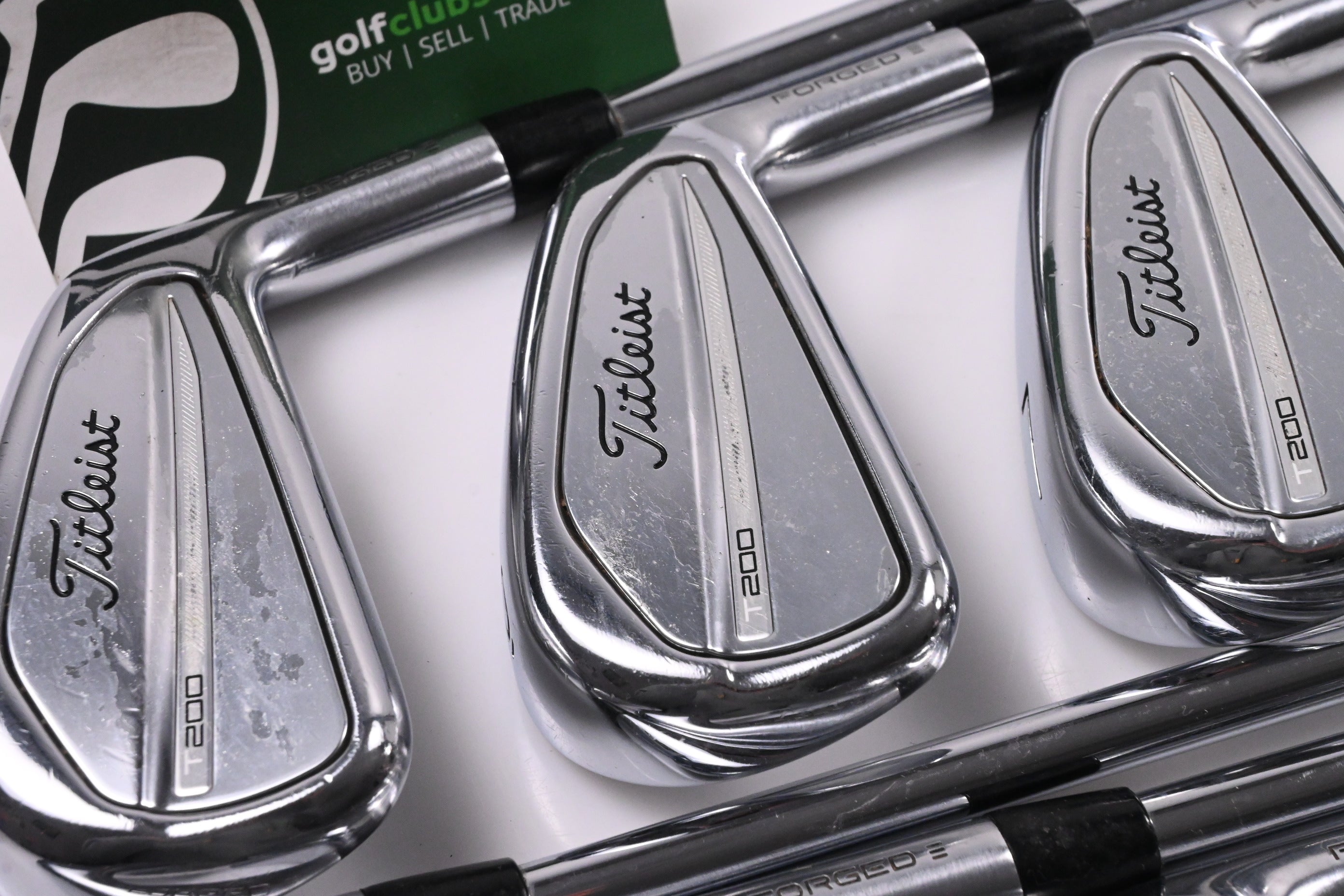Titleist T200 2023 Irons 5 Pw 48 Stiff Flex Amt Black S300 Shafts