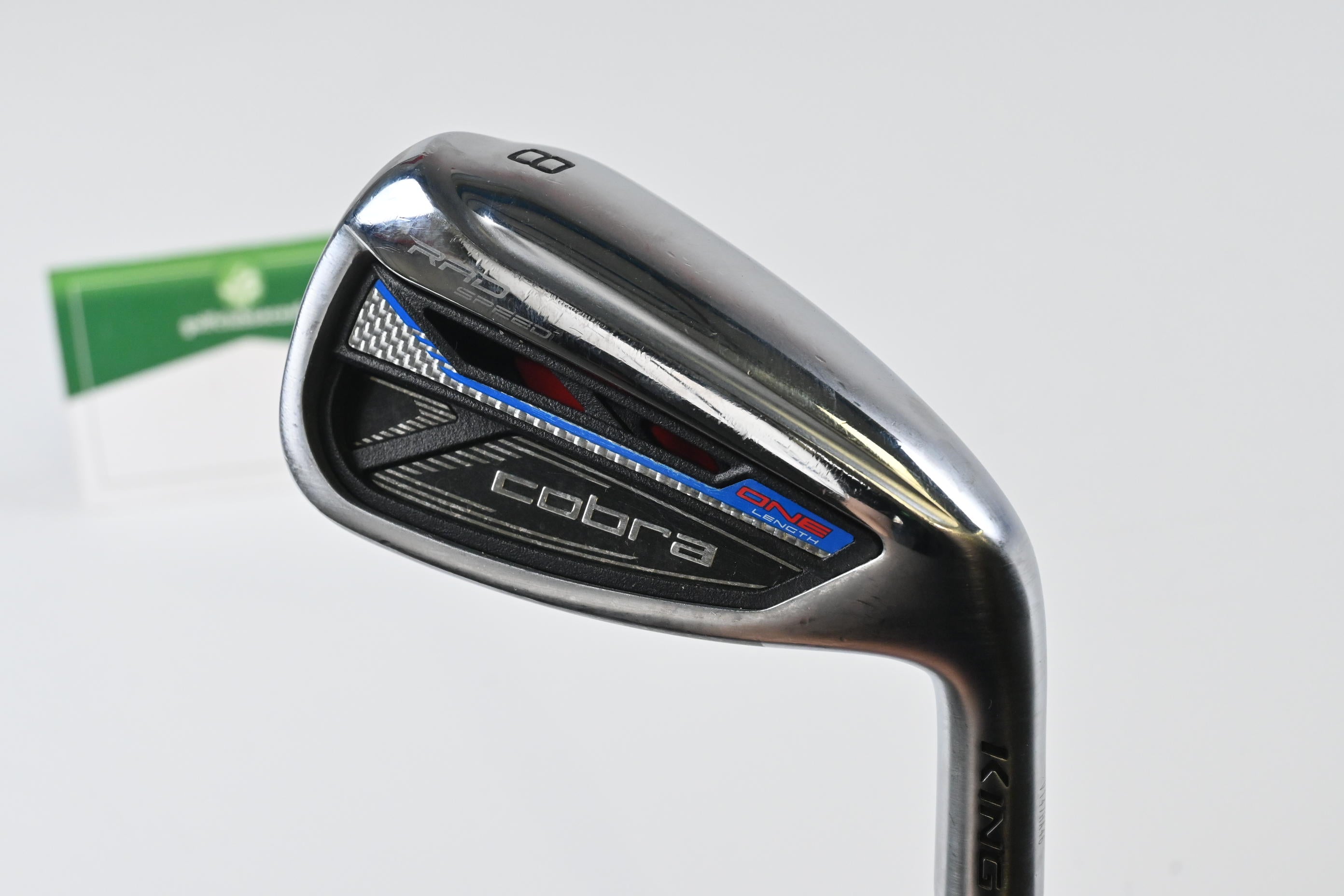 Cobra King Radspeed One Length #8 Iron / Regular Flex KBS Tour 90 Shaf ...