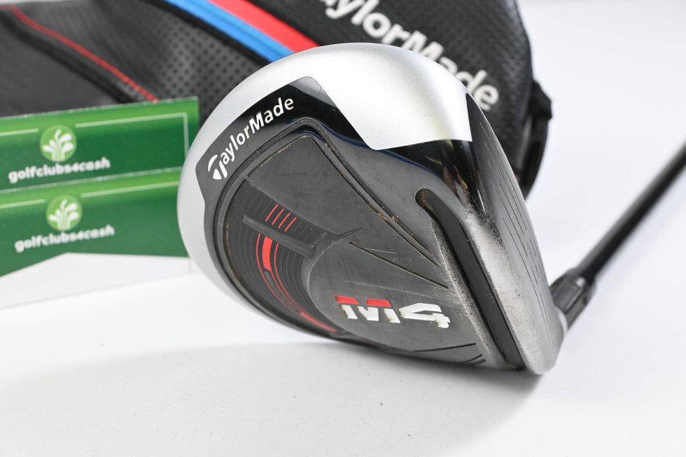 Taylormade M4 #3 Wood / 15 Degree / Regular Flex Fujikura Atmos Red 5 – GolfClubs4Cash