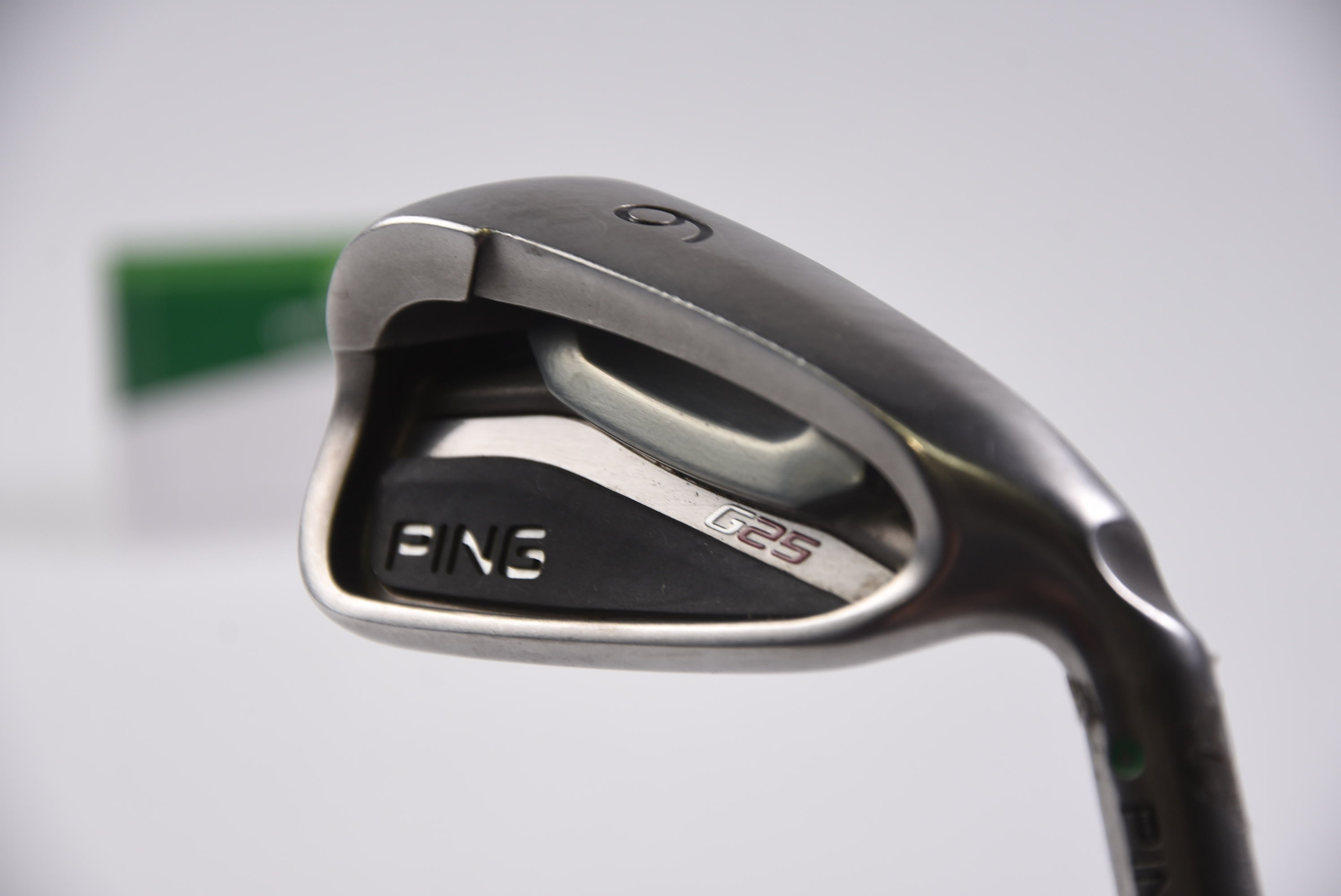 Ping G25 #6 Iron / Green Dot / Senior Flex Ping CFS Shaft – GolfClubs4Cash