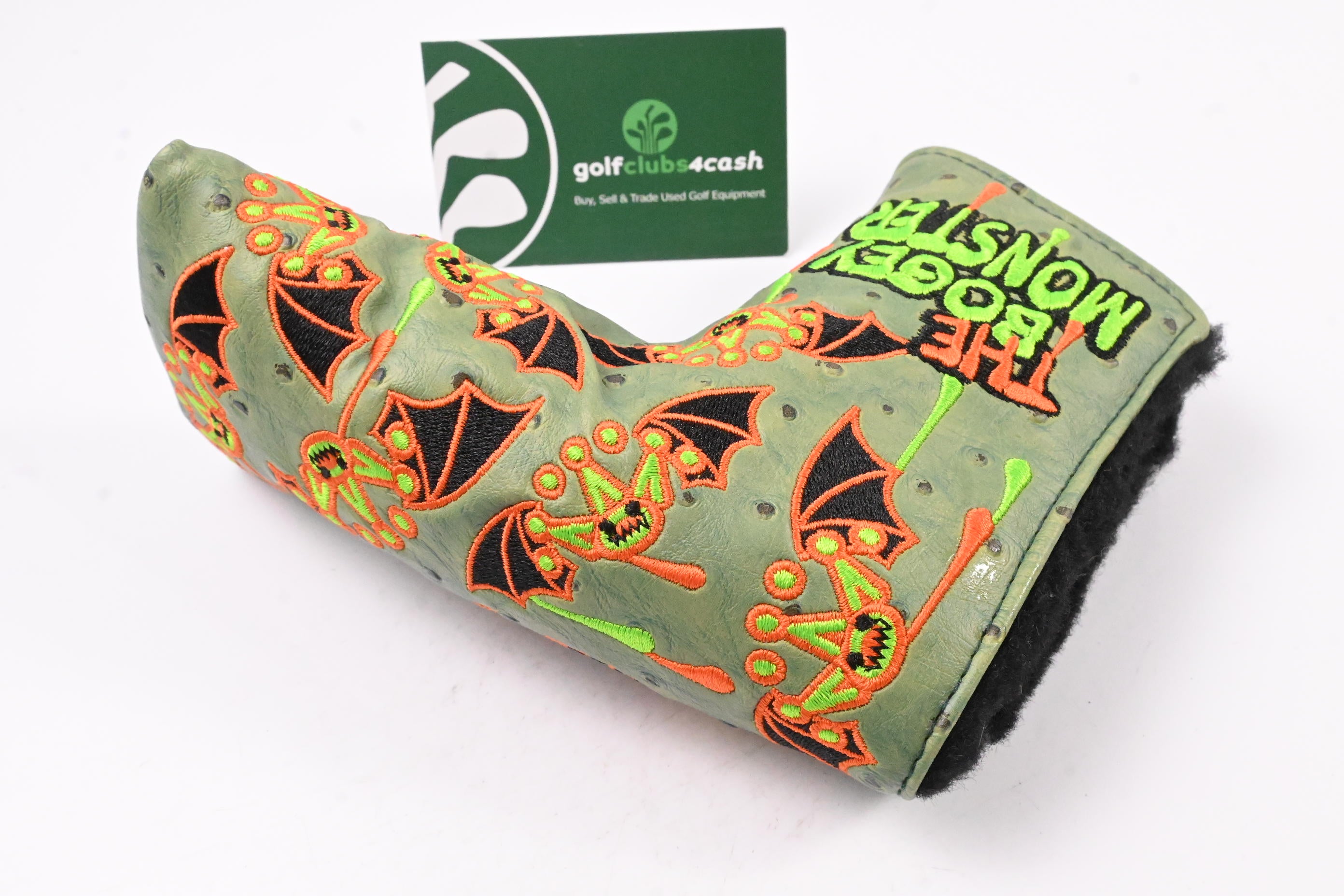 Scotty Cameron 2010 Halloween The Bogey Monster Putter Headcover / Bla ...