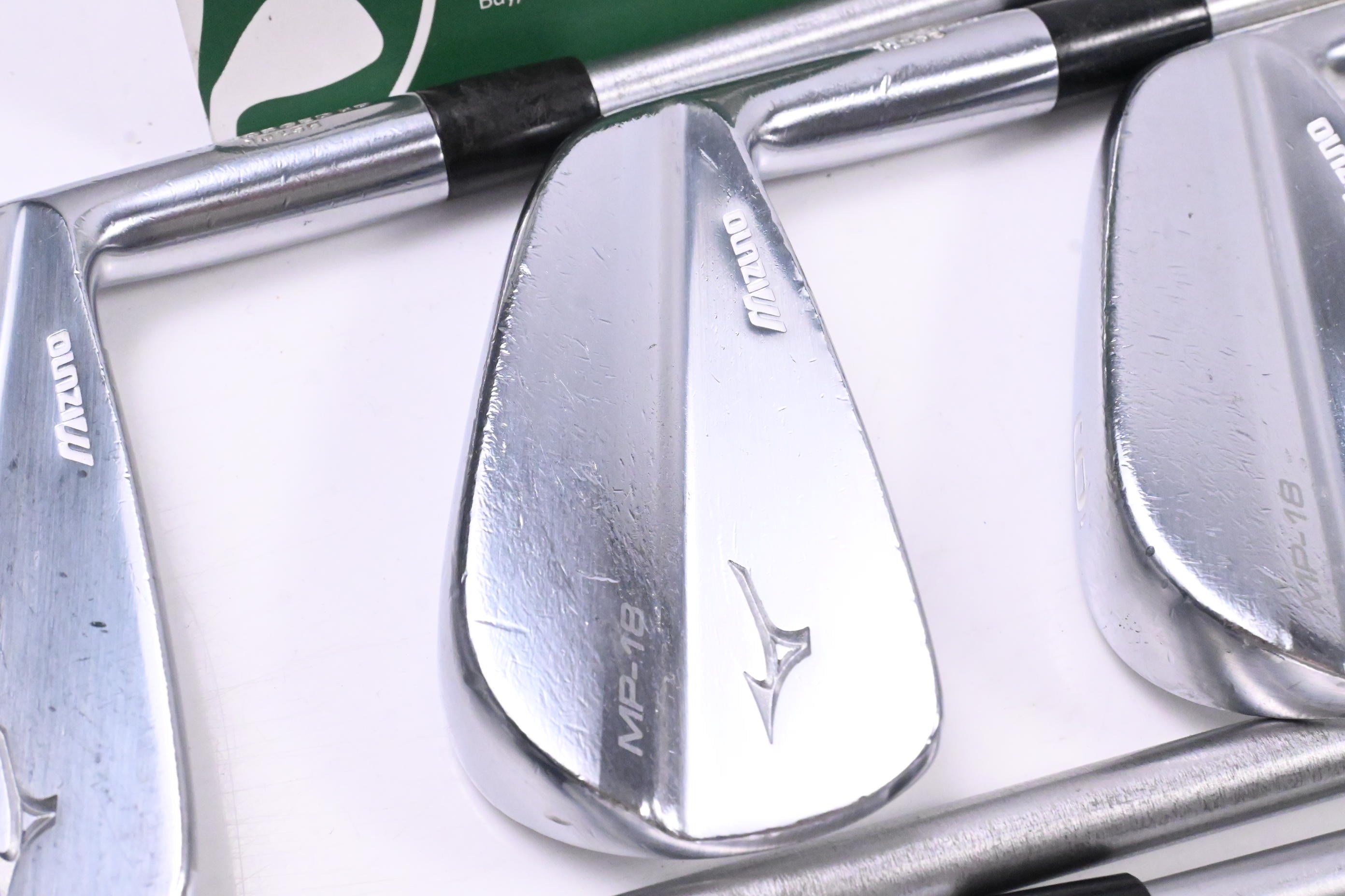 Mizuno MP-18 MB Irons / 4-PW / Stiff Flex KBS Tour C-Taper Lite 110 Sh ...