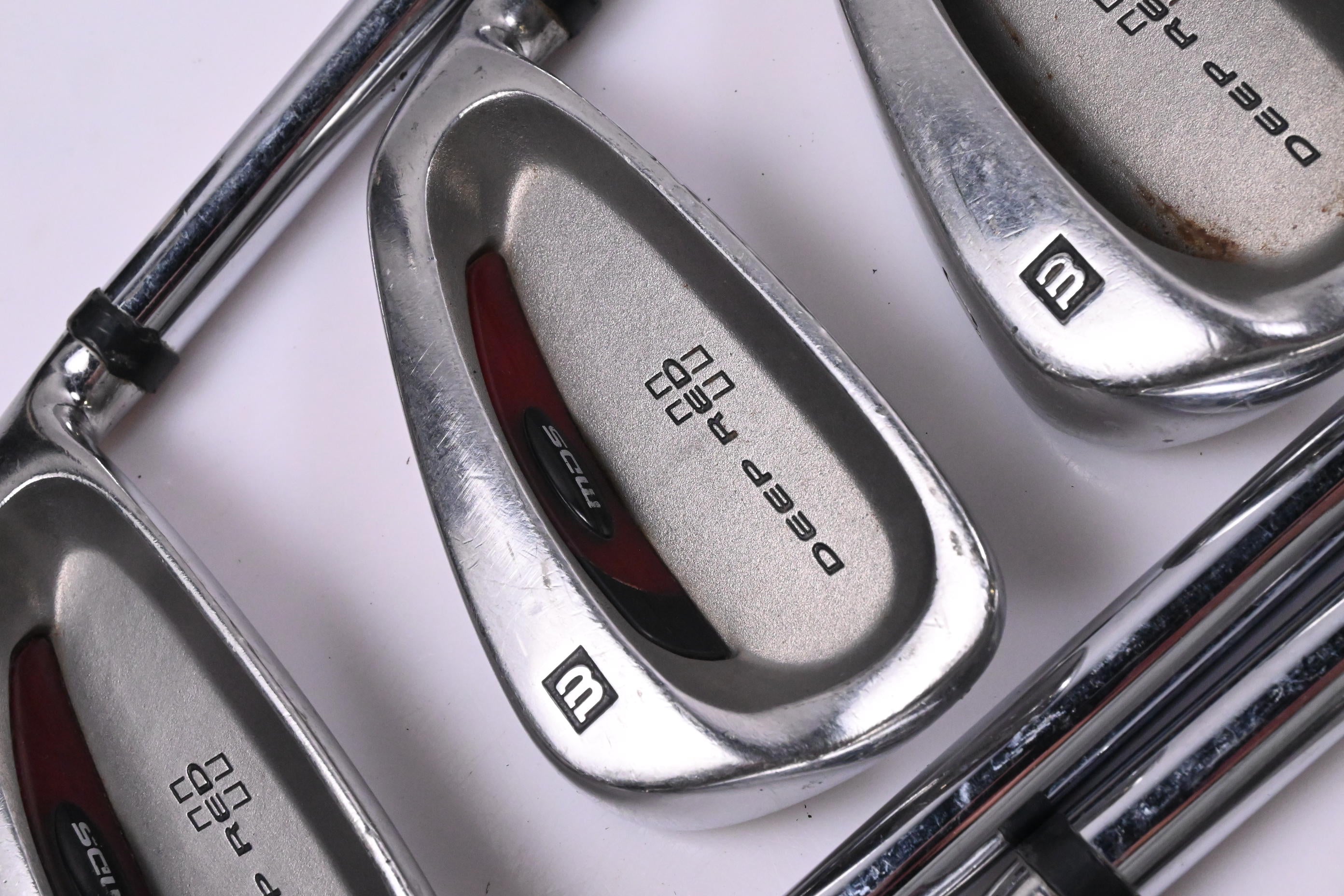 Affordable Set Of 8 / 3-PW / Wilson Deep Red Maxx Irons | GolfClubs4Cash