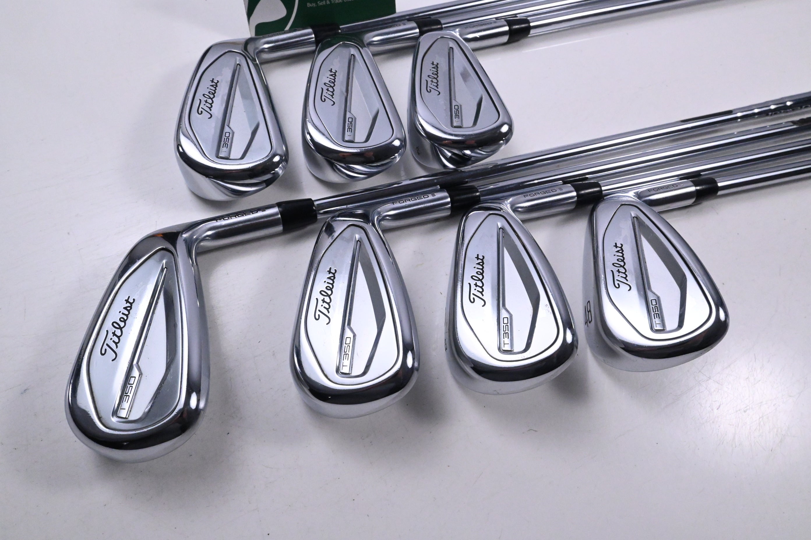 Titleist T350 Irons / 5-PW+48° / Regular Flex AMT Red R300 Shafts ...