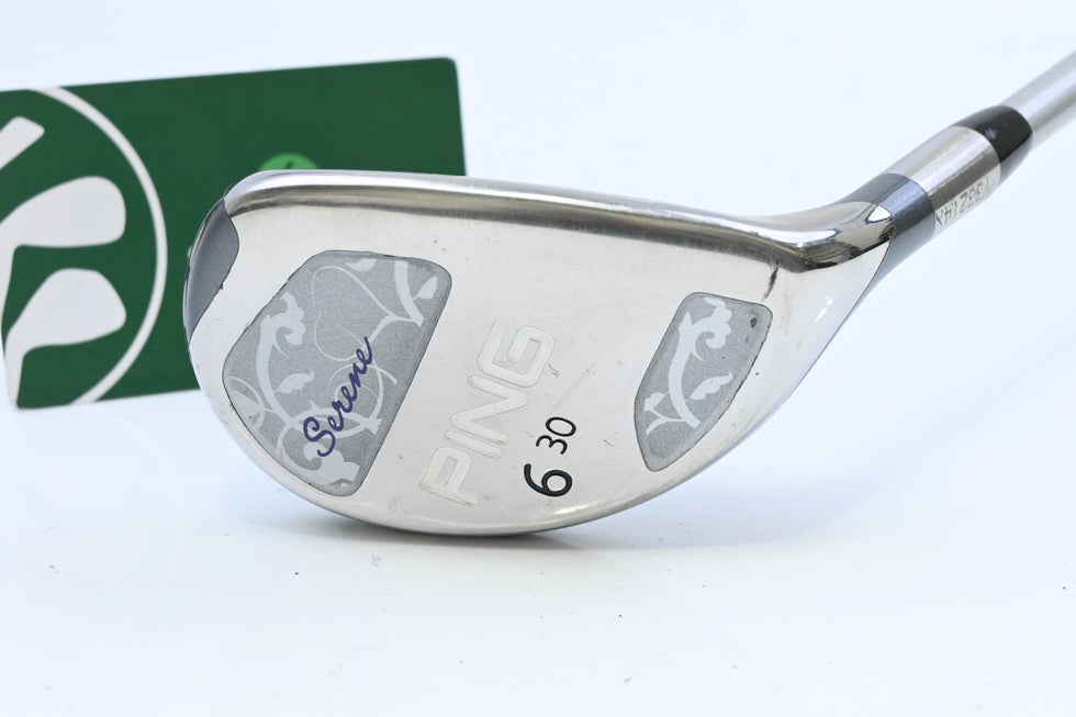 Ladies Ping Serene #6 Hybrid / 30 Degree / Ladies Flex Ping ULT 210 Li – GolfClubs4Cash
