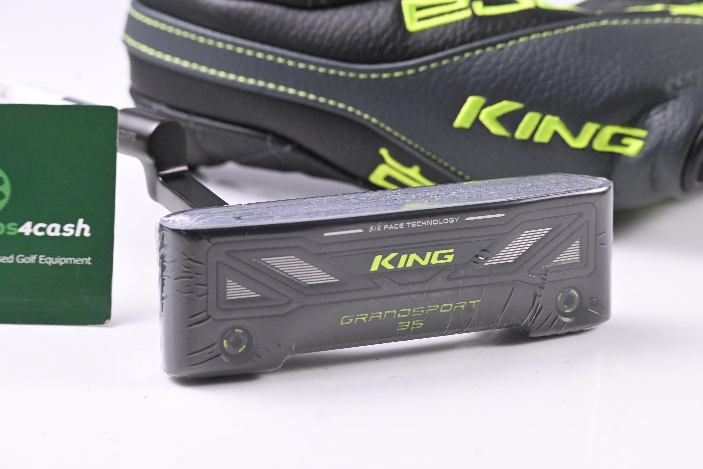 Left Hand Cobra King 3D Printed Grandsport 35 Plumbers Neck Putter / 3 ...