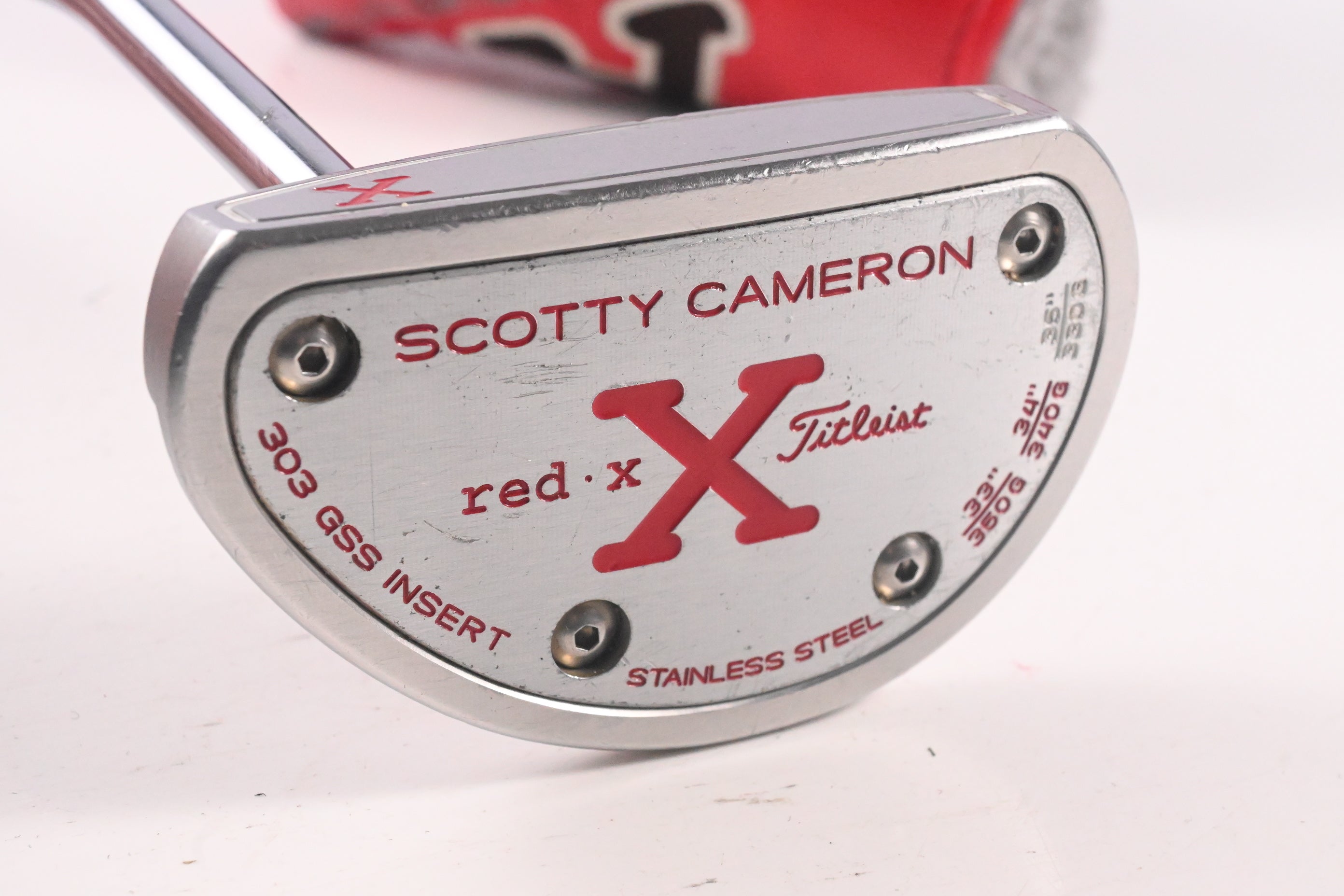 Left Hand Scotty Cameron Red X Putter / 33 Inch – GolfClubs4Cash