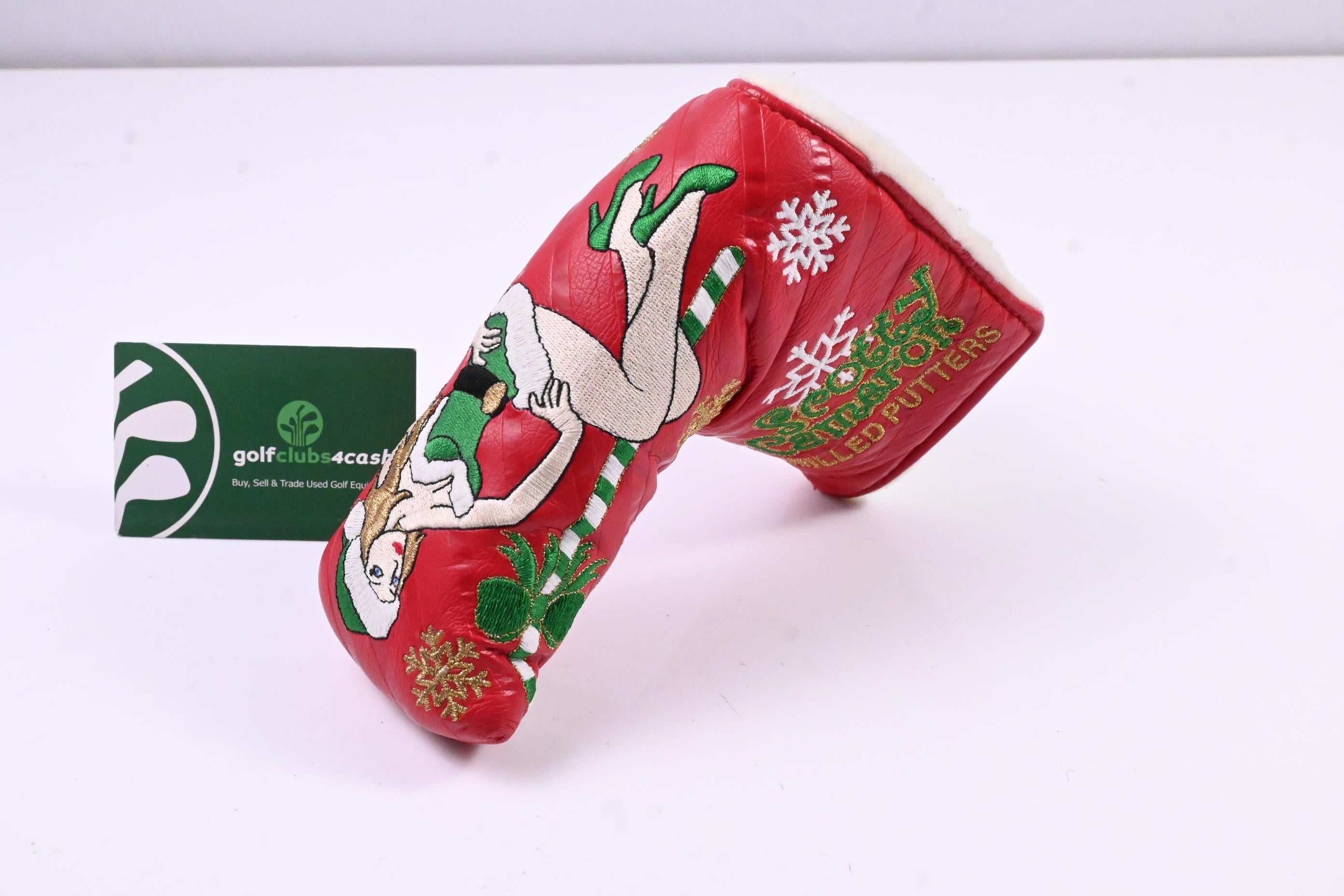 Scotty Cameron 2009 Ms Lena Claus Putter Headcover / Blade / Red ...