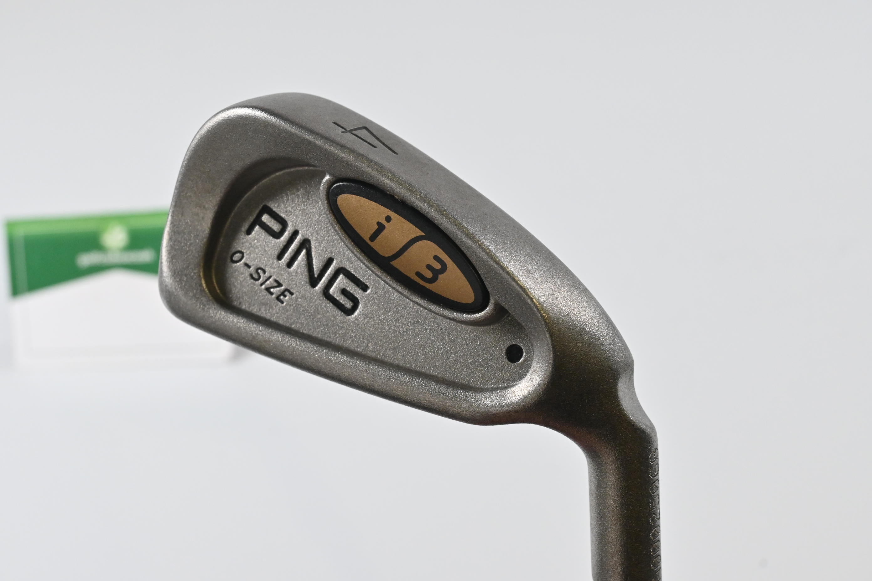 Ping i3 O-Size #4 Iron / 24 Degree / Black Dot / Regular Flex Ping Sha ...