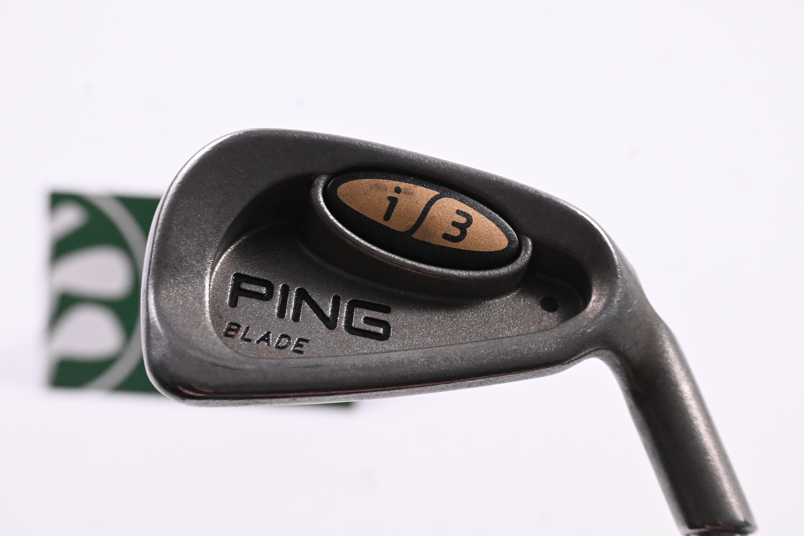 Ping i3 #3 Iron / 20.5 Degree / Black Dot / Regular Flex JZ Cushin Sha ...