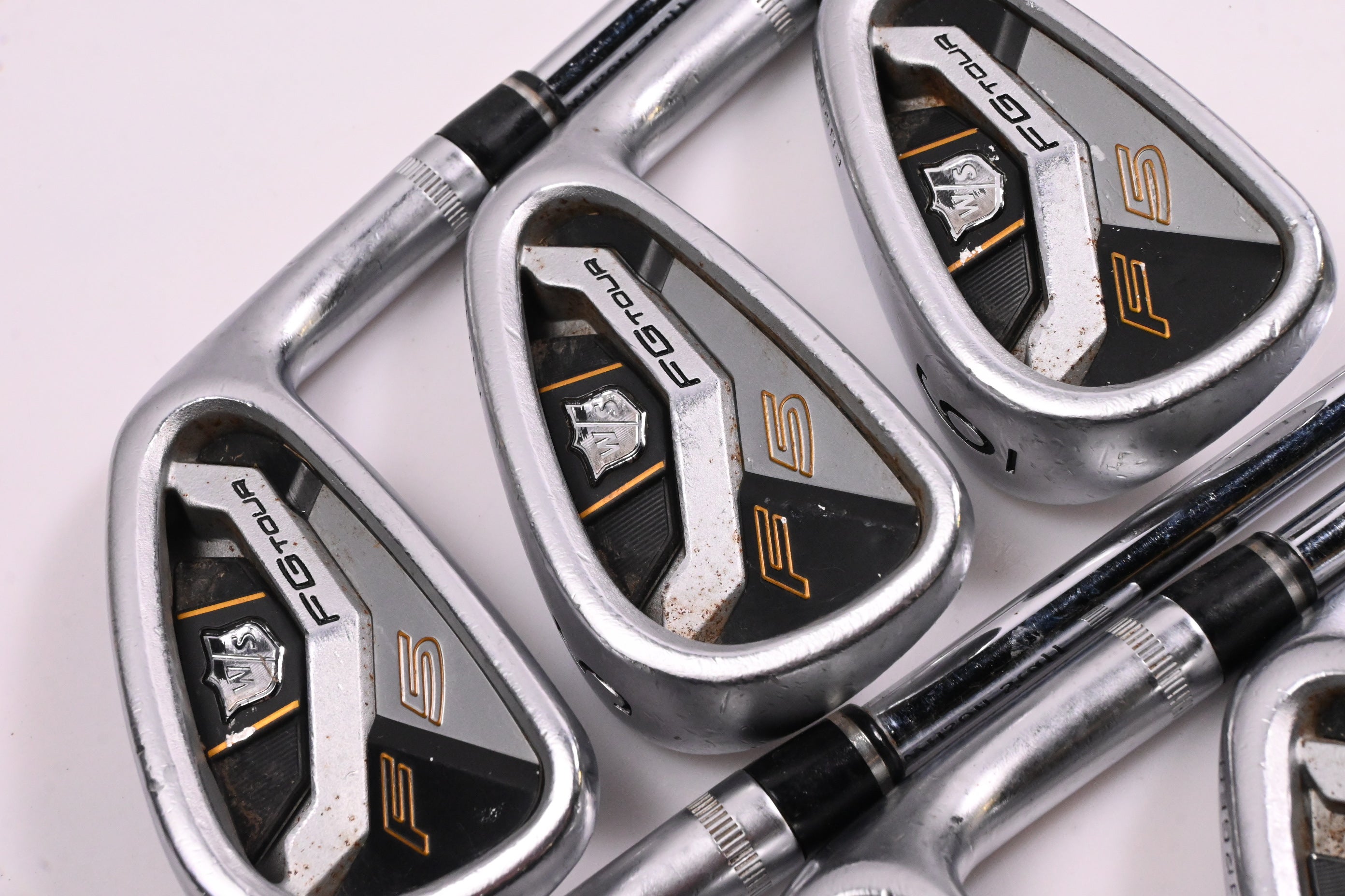 Wilson FG Tour F5 Irons / 4-PW / Regular Flex Dynamic Gold XP R300 Sha ...