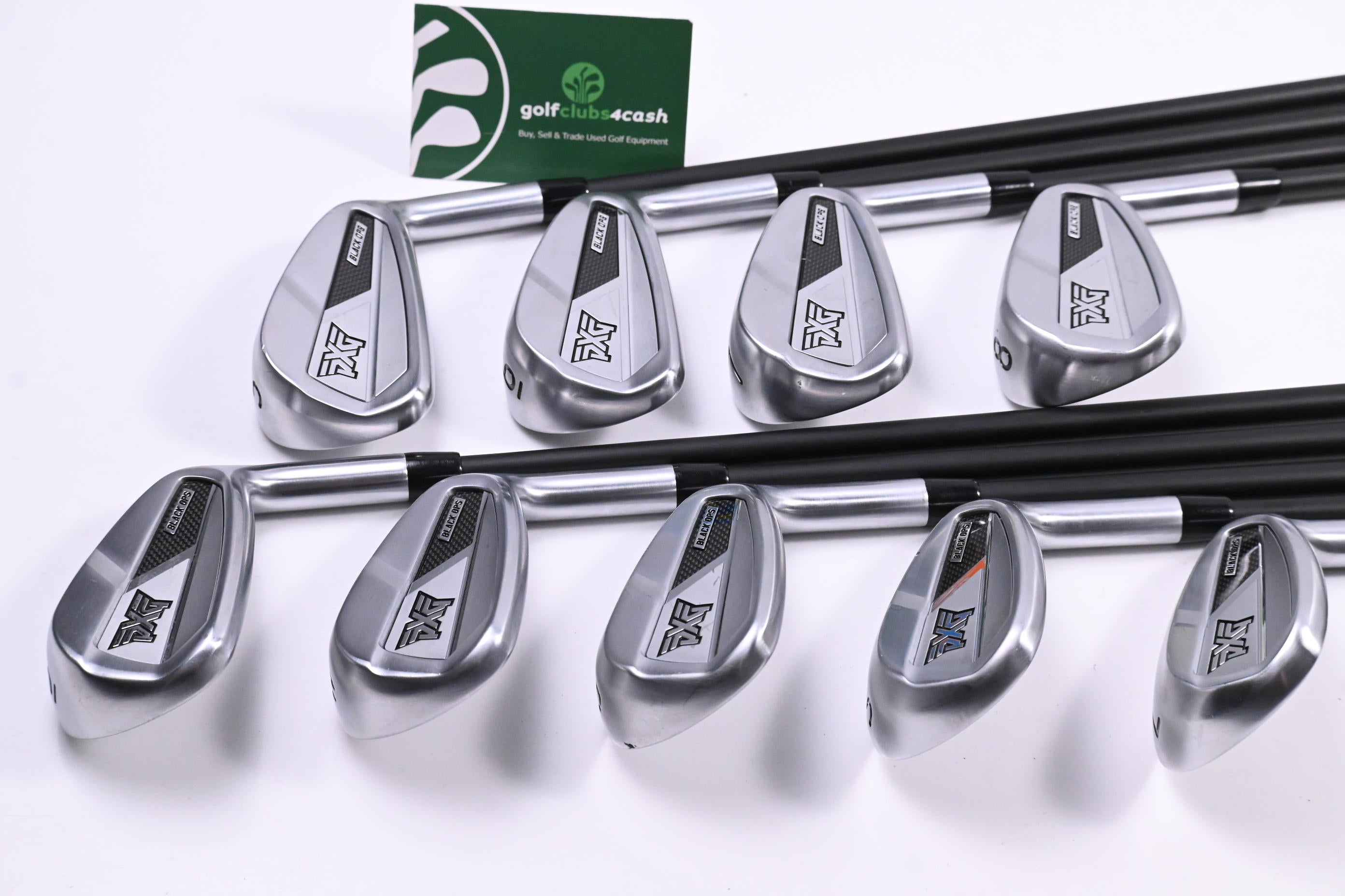 PXG Black Ops Irons / 5-PW+GW+SW+LW / Senior Flex Project X Cypher 50 ...