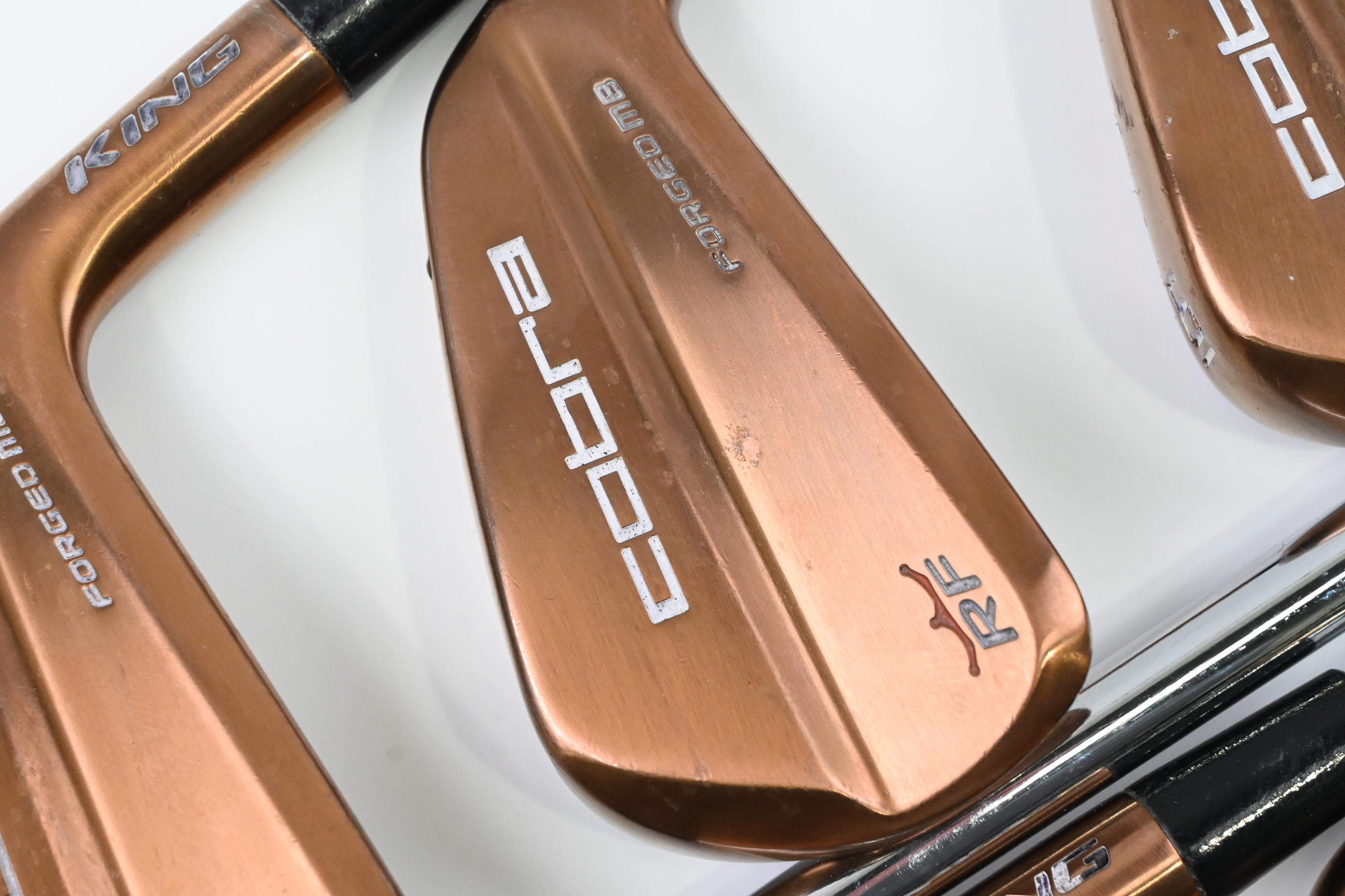 Cobra King RF Forged MB Copper Irons / 4-PW / Stiff Flex N.S.Pro Modus ...