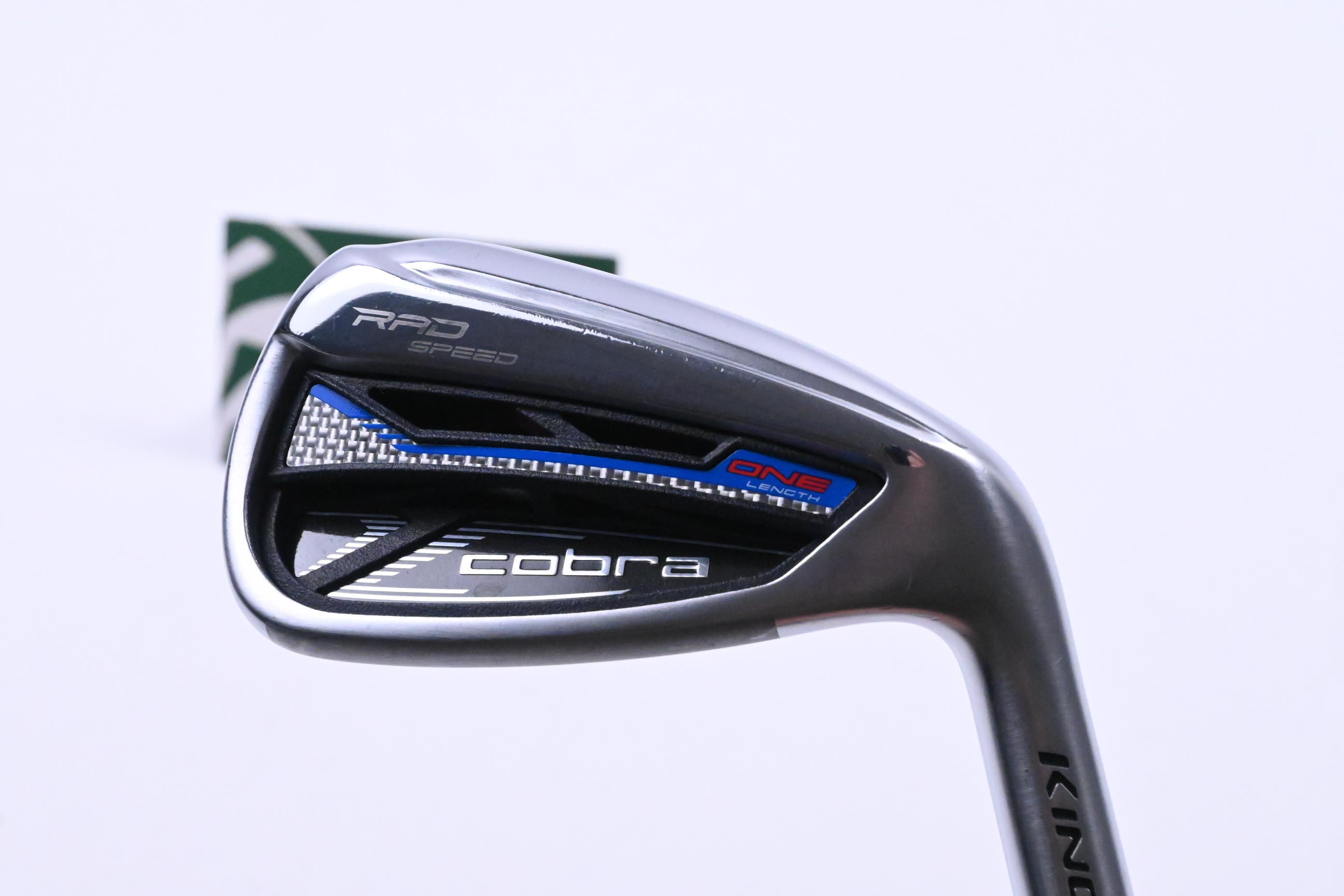 Cobra King Radspeed One Length #9 Iron / 36.5 Degree / Stiff Flex KBS ...