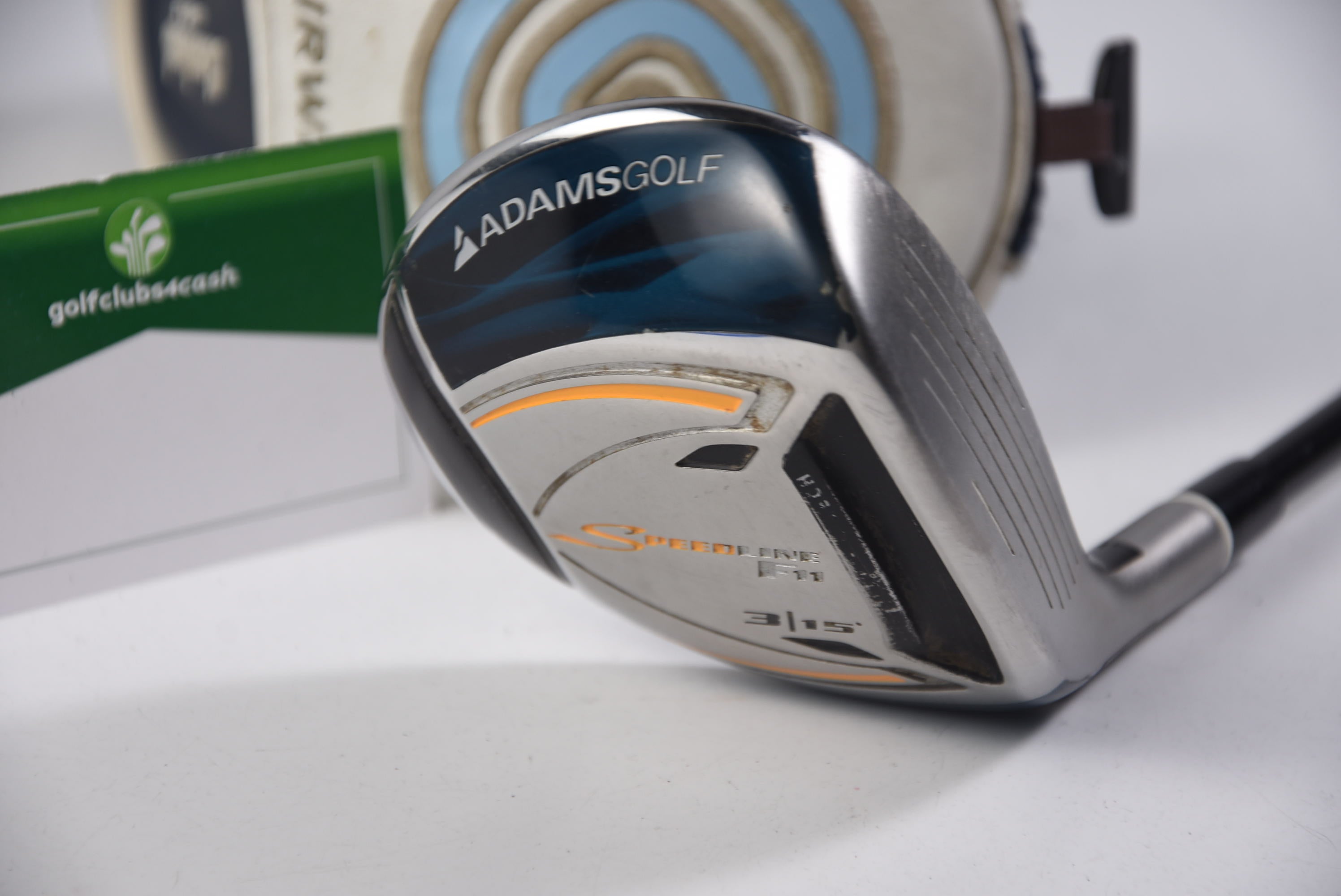 Adams Speedline F11 #3 Wood / 15 Degree / Regular Flex Aldila Voodoo V ...
