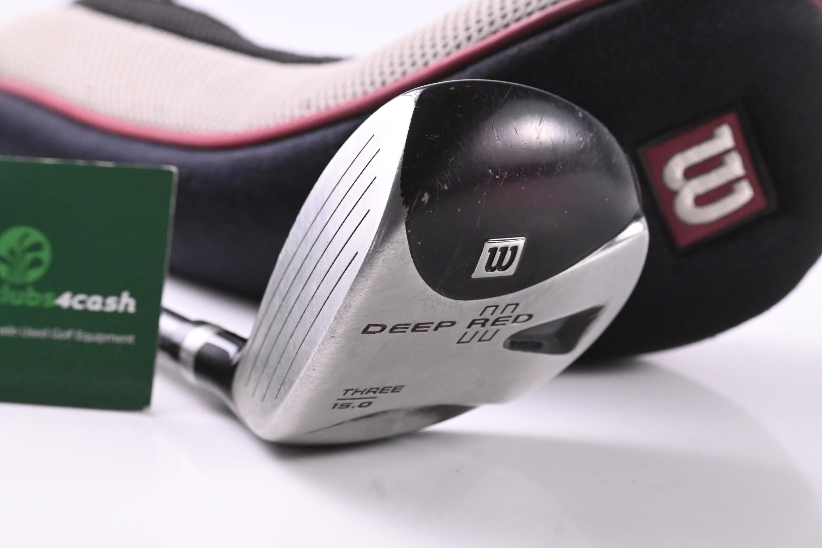 Affordable Wilson Deep Red II 3-Wood 15 Degree Fairway Wood ...