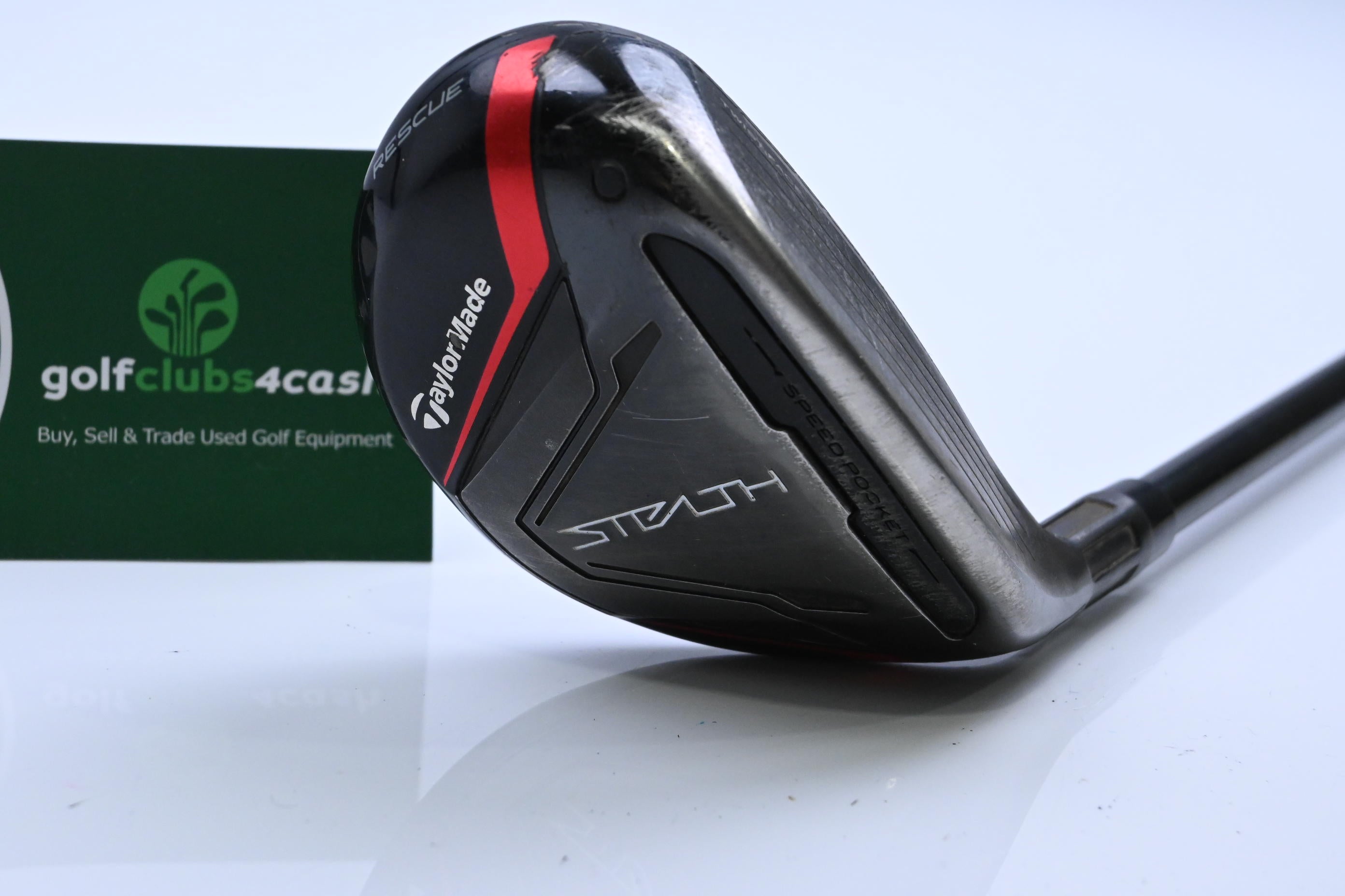 Taylormade Stealth Plus #4 Hybrid / 22 Degree / Regular Flex Fujikura ...