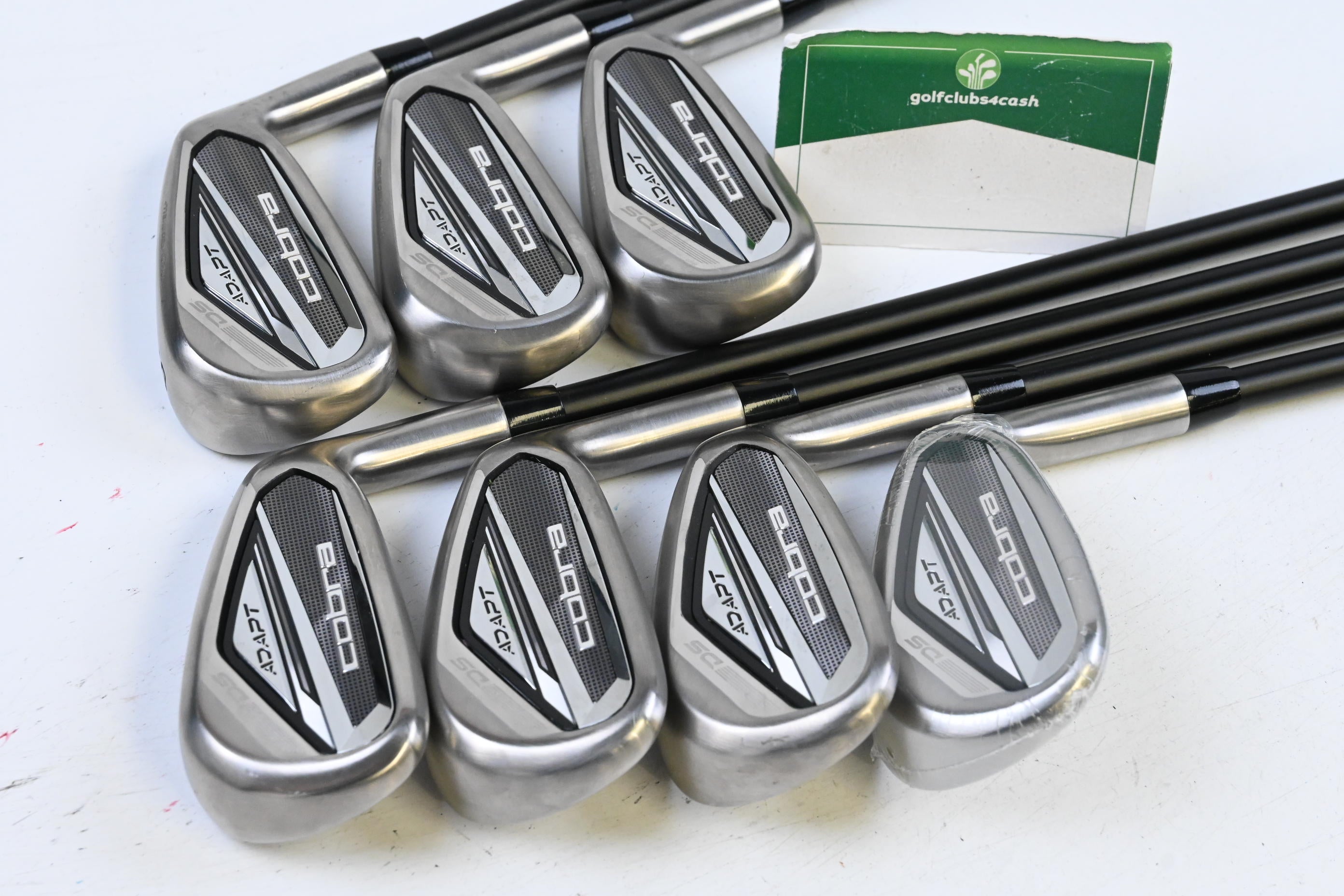 Cobra DS-Adapt Irons / 5-PW+GW / Senior Flex KBS PGI 65 Shafts – GolfClubs4Cash