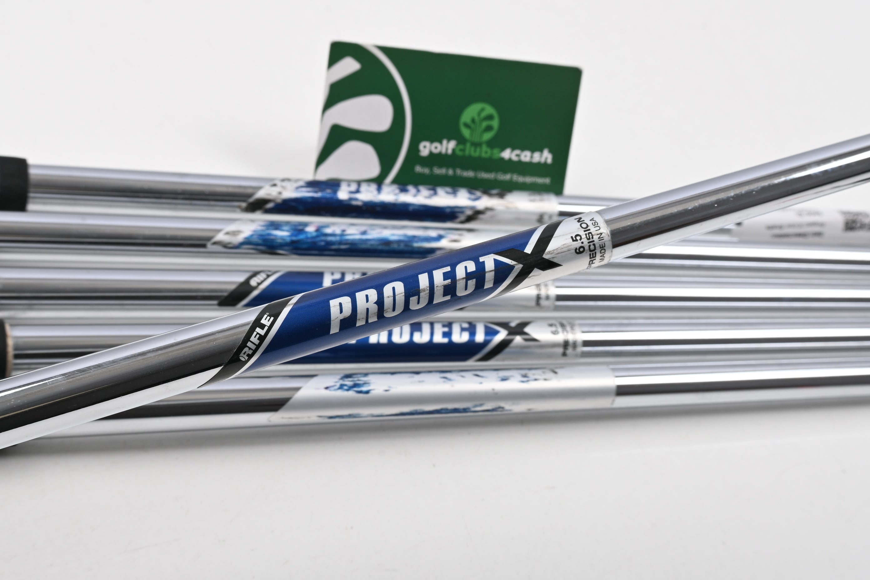 Project X Steel Precision Iron Shafts / X-Flex / Set of 6 / .355" Tips ...