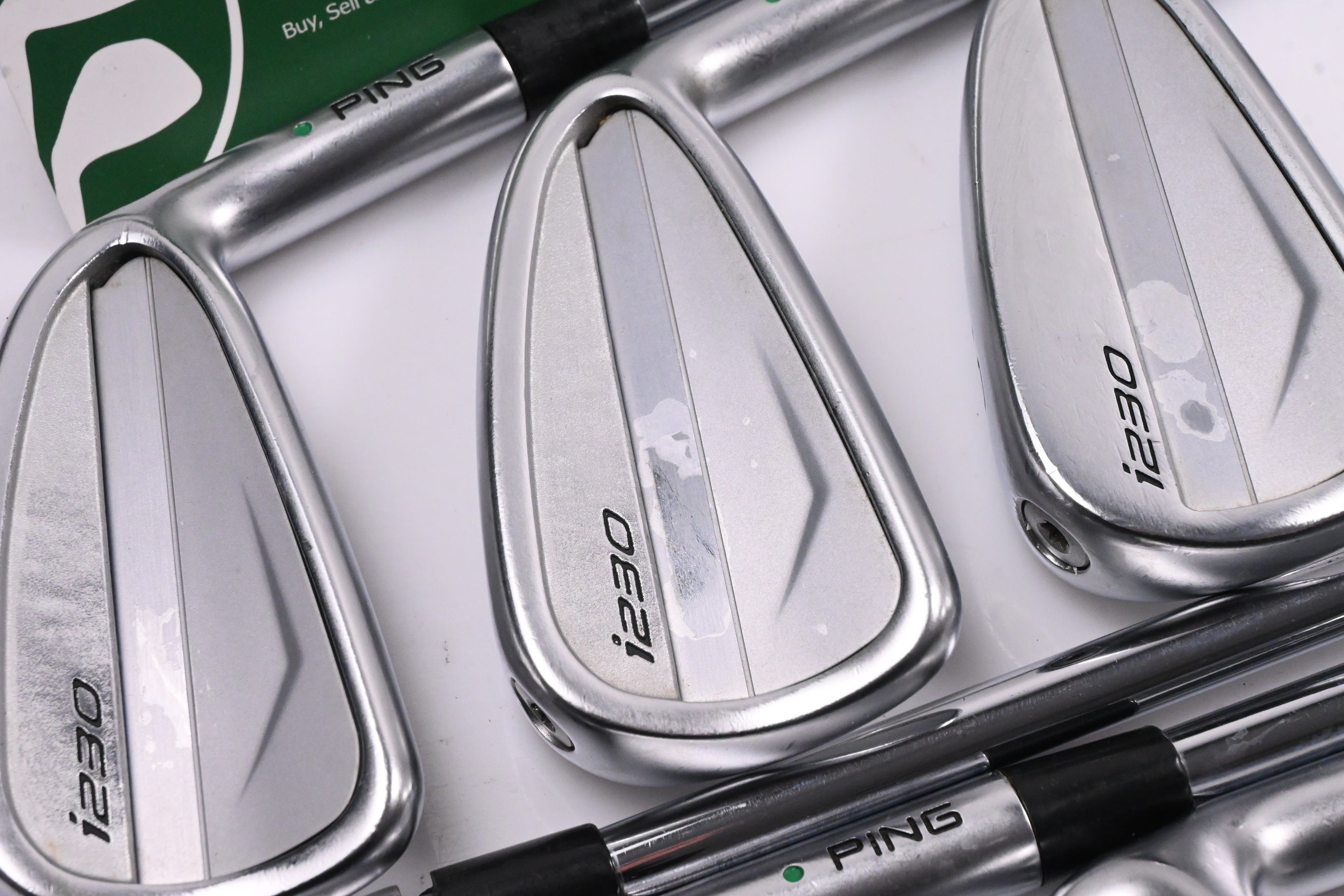 Ping i230 Irons / 4-PW / Green Dot / X-Flex N.S.Pro Modus3 Tour 105 Sh ...