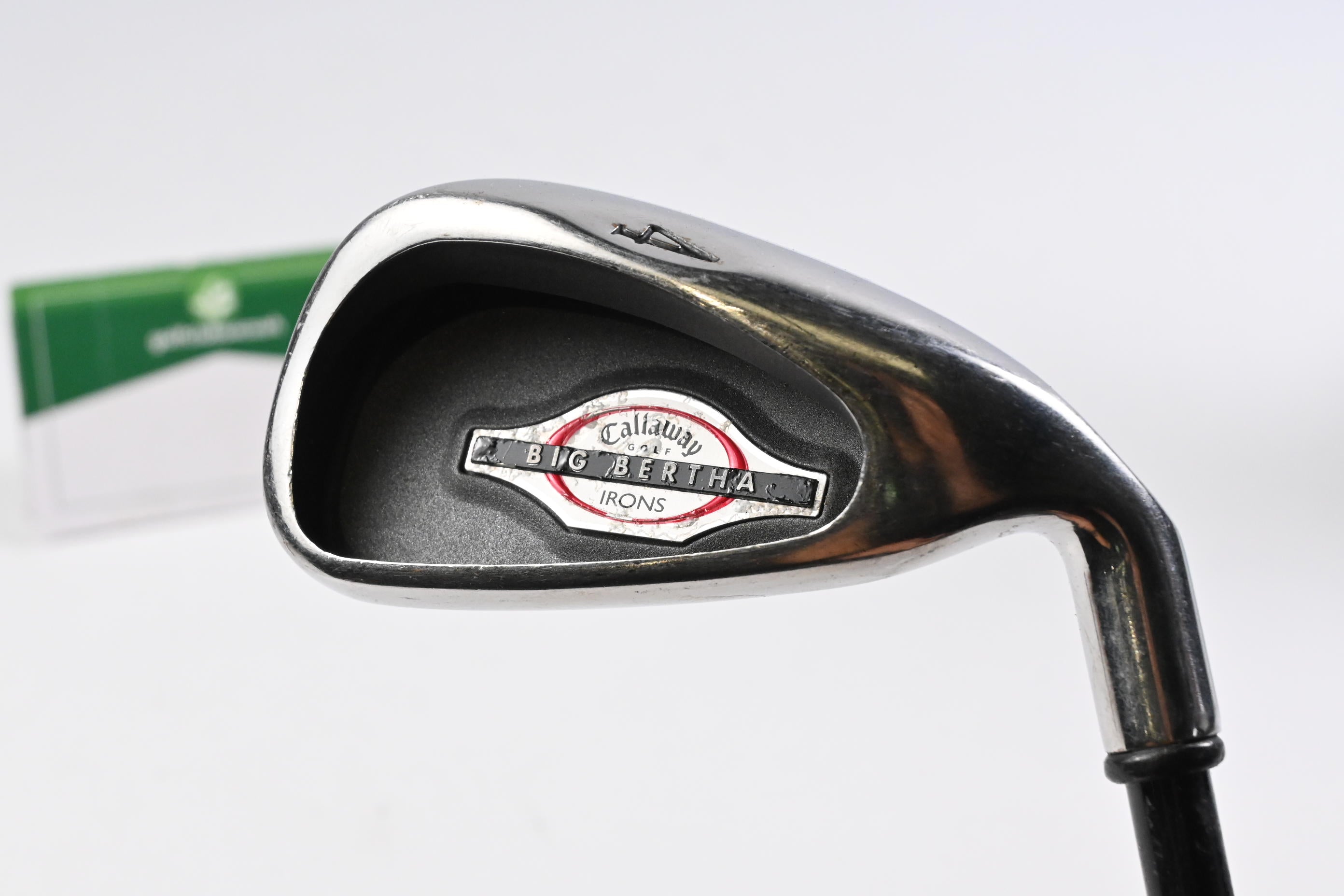 Callaway Big Bertha 2002 #4 Iron / 24 Degree / Stiff Flex Voodoo Shaft ...