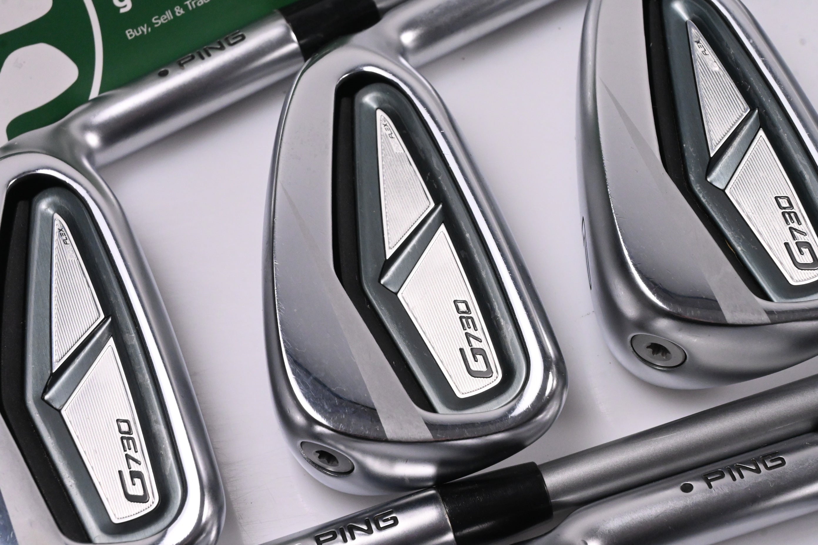 Ping G730 Irons 5-PW+50+56 / Black Dot / Senior Flex Ping Alta Quick 4 ...