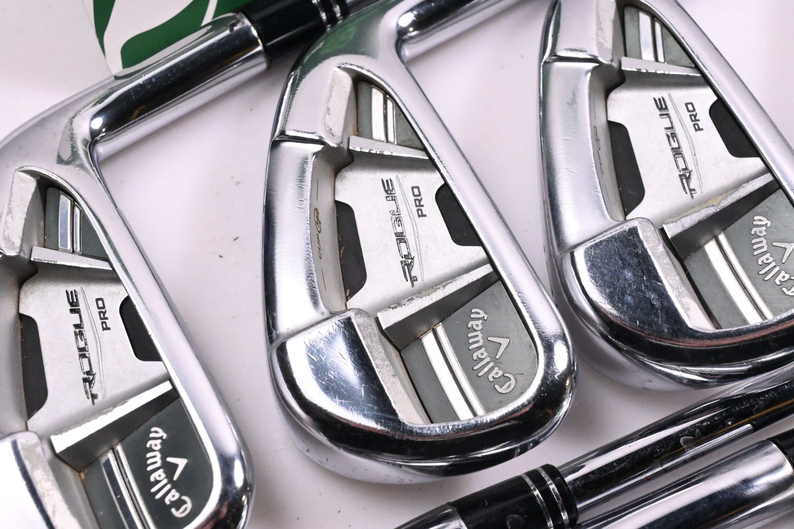 Callaway Rogue Pro Irons / 4-PW+GW / Stiff Flex Prosimmon Pro Gold Sha ...