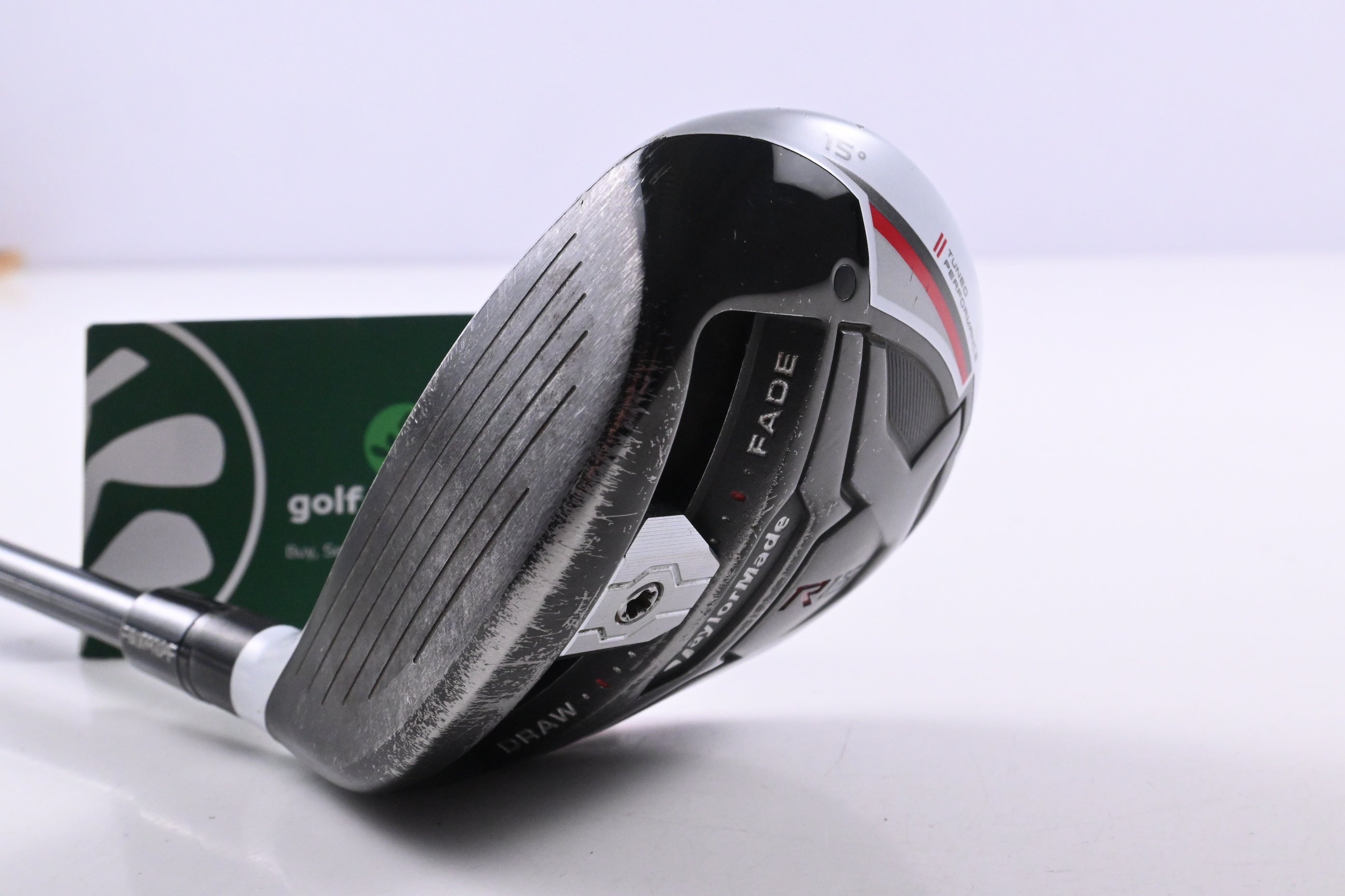 Left Hand Taylormade R15 #3 Wood / 15 Degree / Stiff Flex Fujikura Spe ...