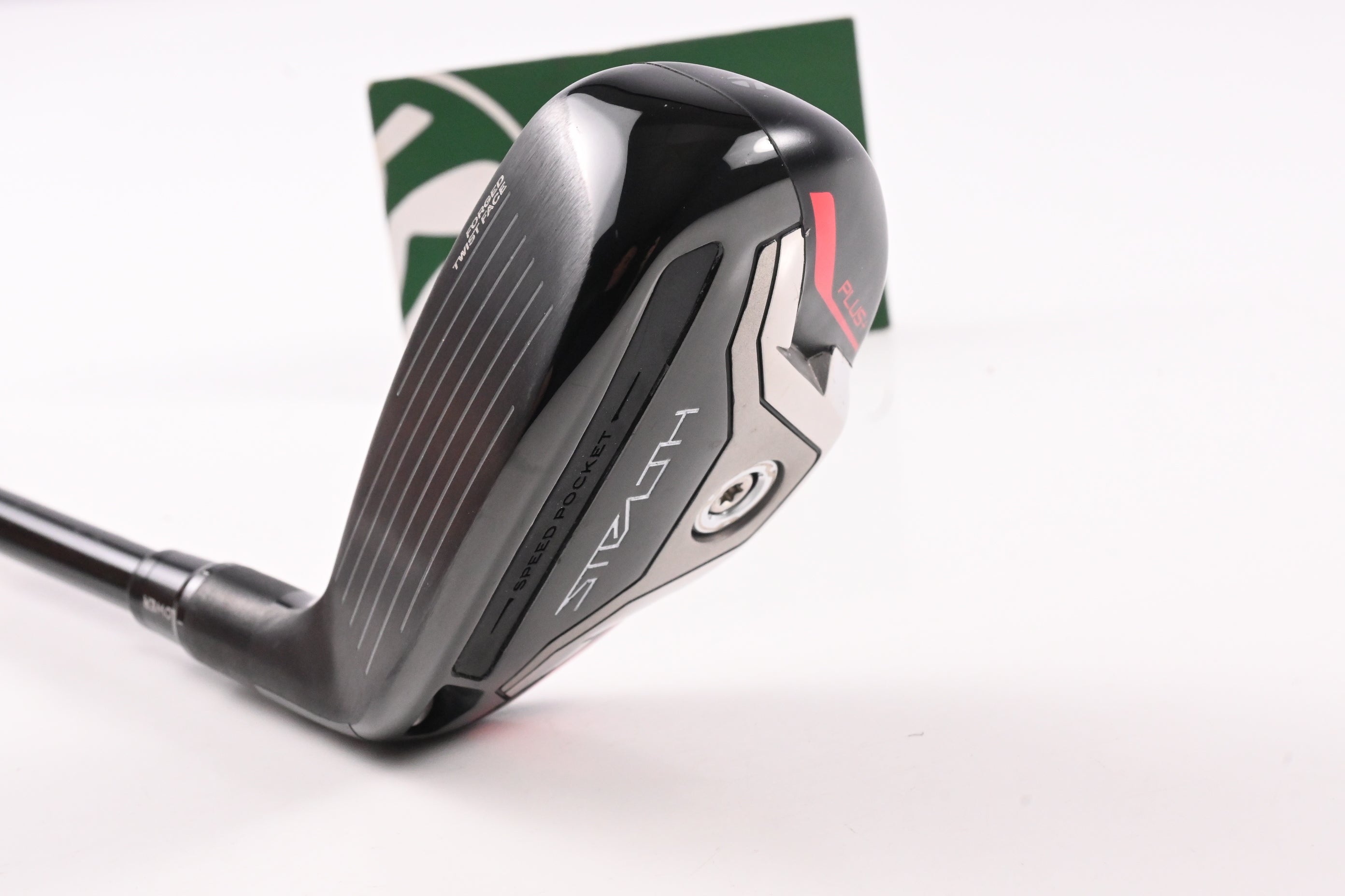 Left Hand Taylormade Stealth Plus #3 Hybrid / 19.5 Degree / Stiff Flex ...