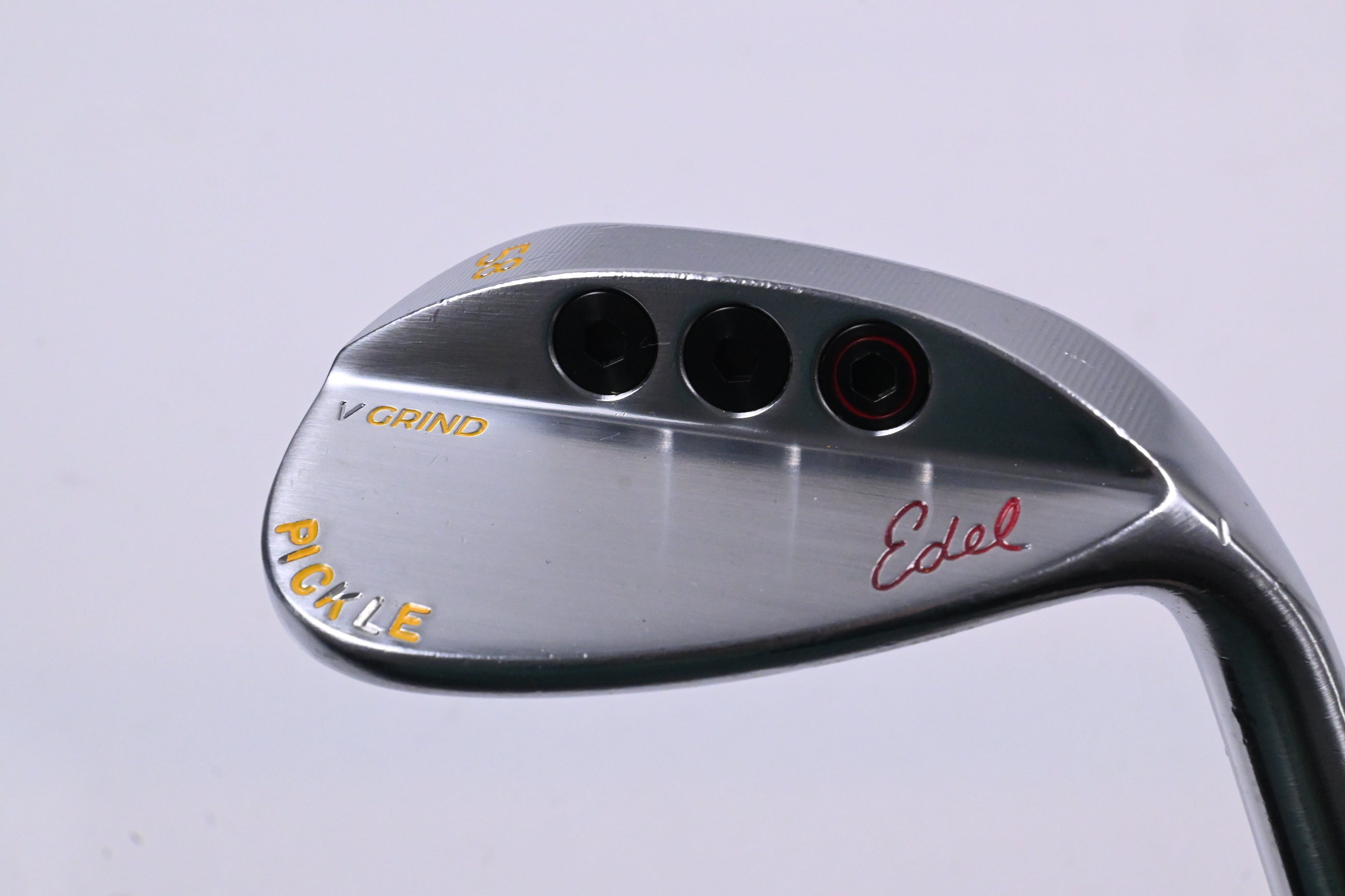 Edel Pickle Lob Wedge / 58 Degree / Regular Flex KBS HI-REV 2.0 115 Sh ...