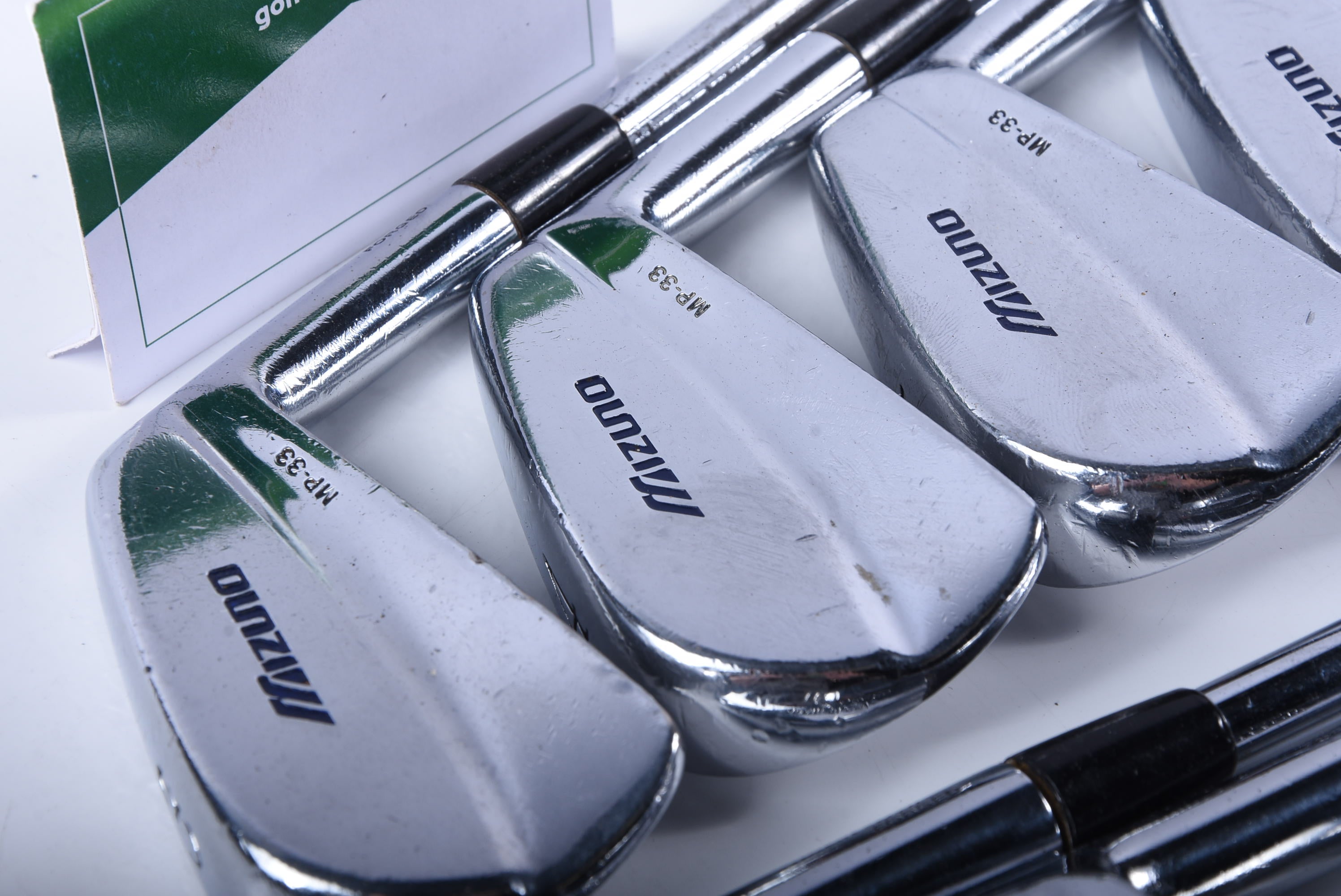 Mizuno MP-33 Irons / 3-PW / Stiff Flex Dynamic Gold S300 Shafts