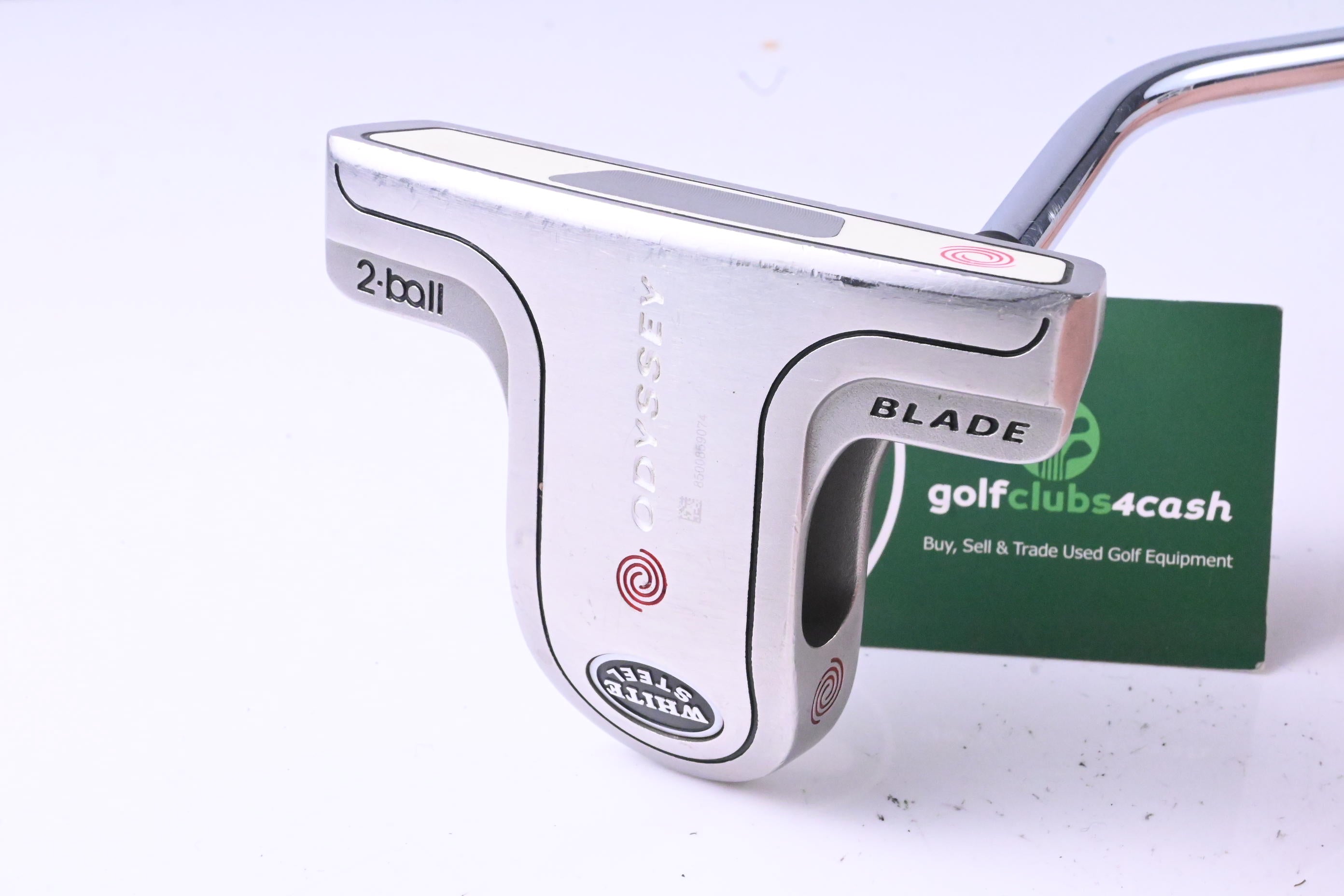 Odyssey White Steel 2-Ball Blade Putter / 35 Inch