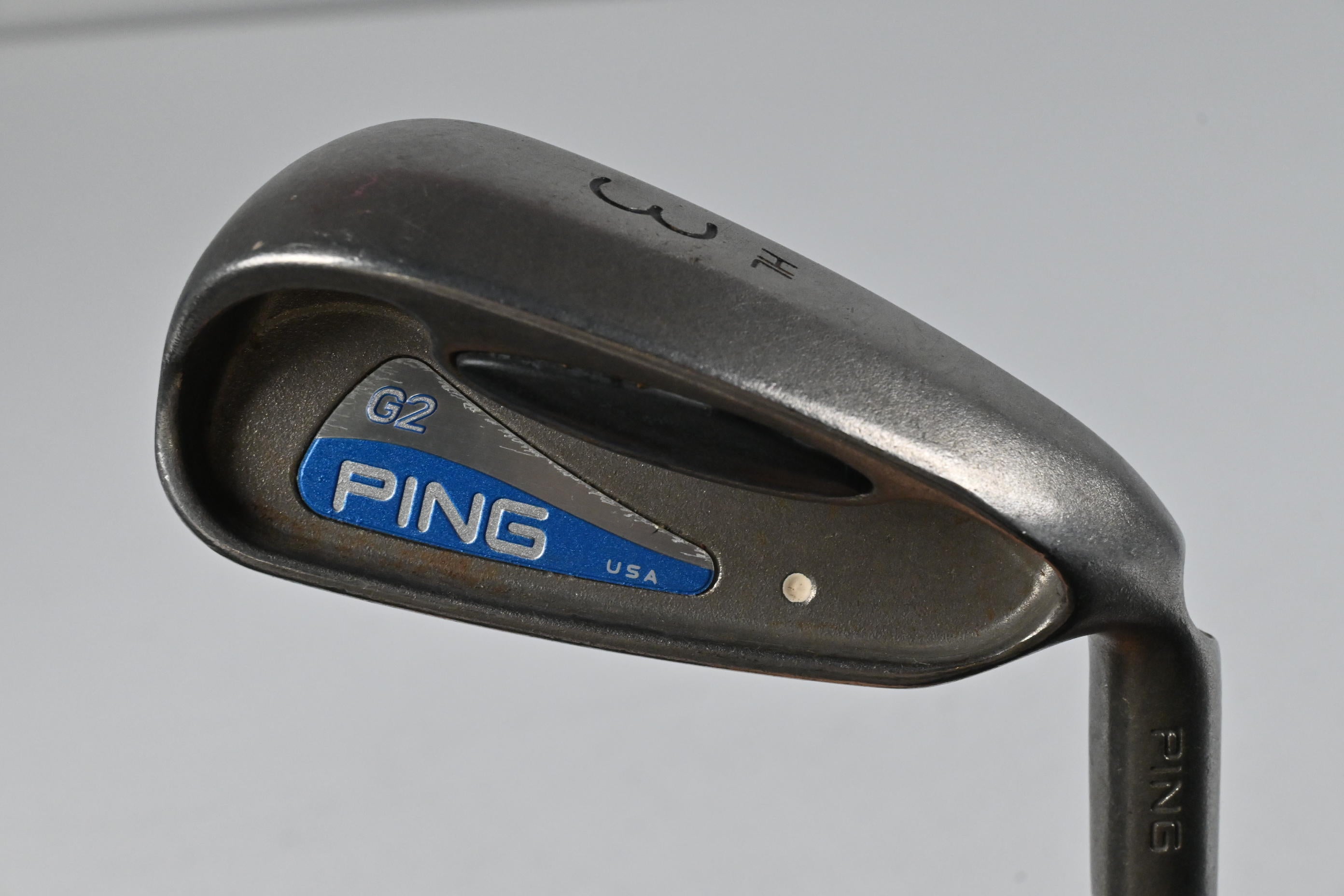 Ping G2 HL #3 Iron / 21 Degree / White Dot / Regular Flex Ping Shaft ...