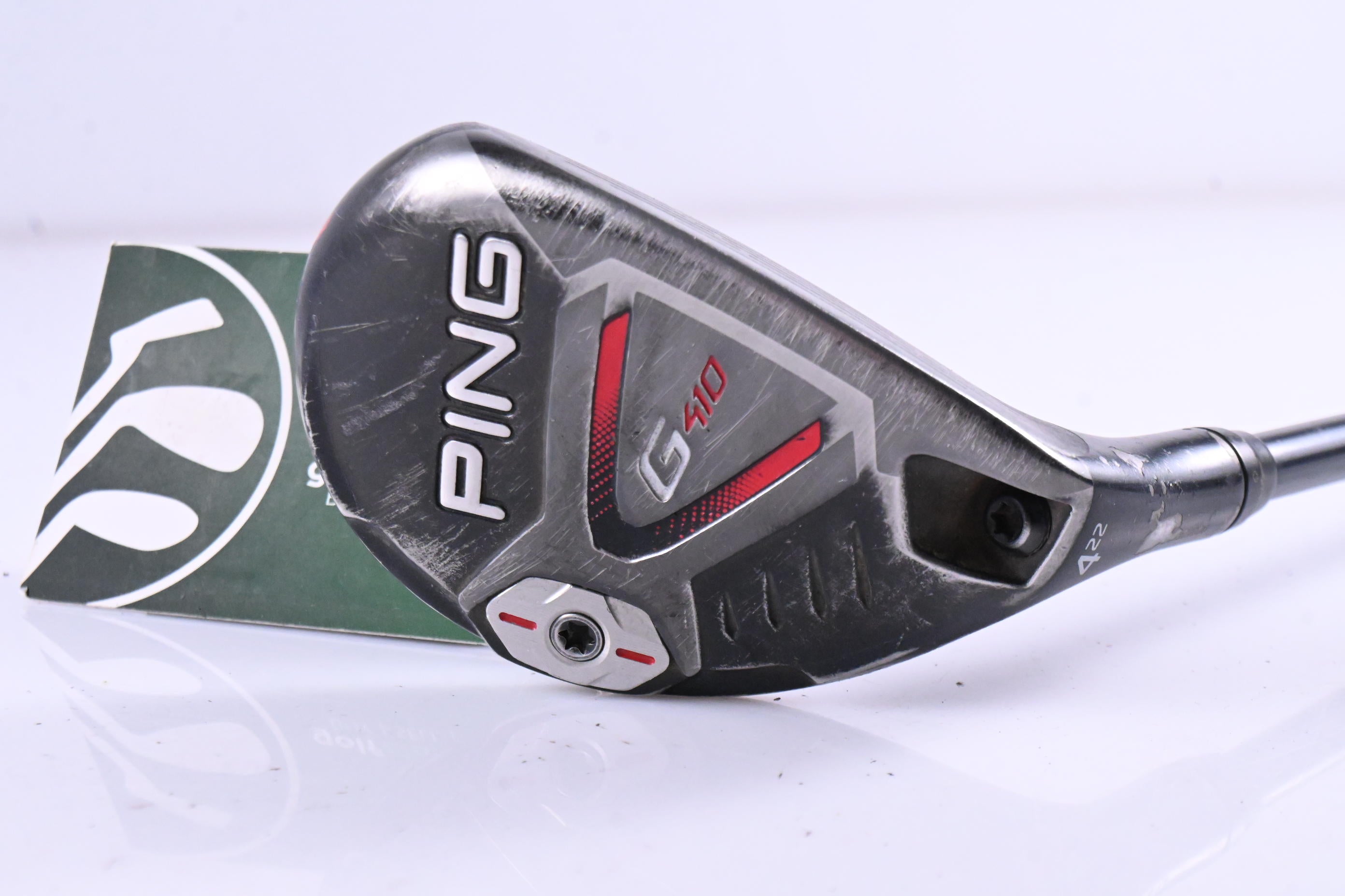 Ping G410 #4 Hybrid / 22 Degree / Regular Flex Ping Alta CB Red 70 Sha