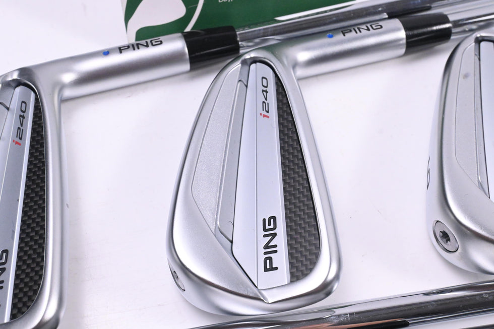 Ping I240 Irons / 4-PW / Blue Dot / Stiff Flex N.S.PRO Modus3 Tour 115 – GolfClubs4Cash