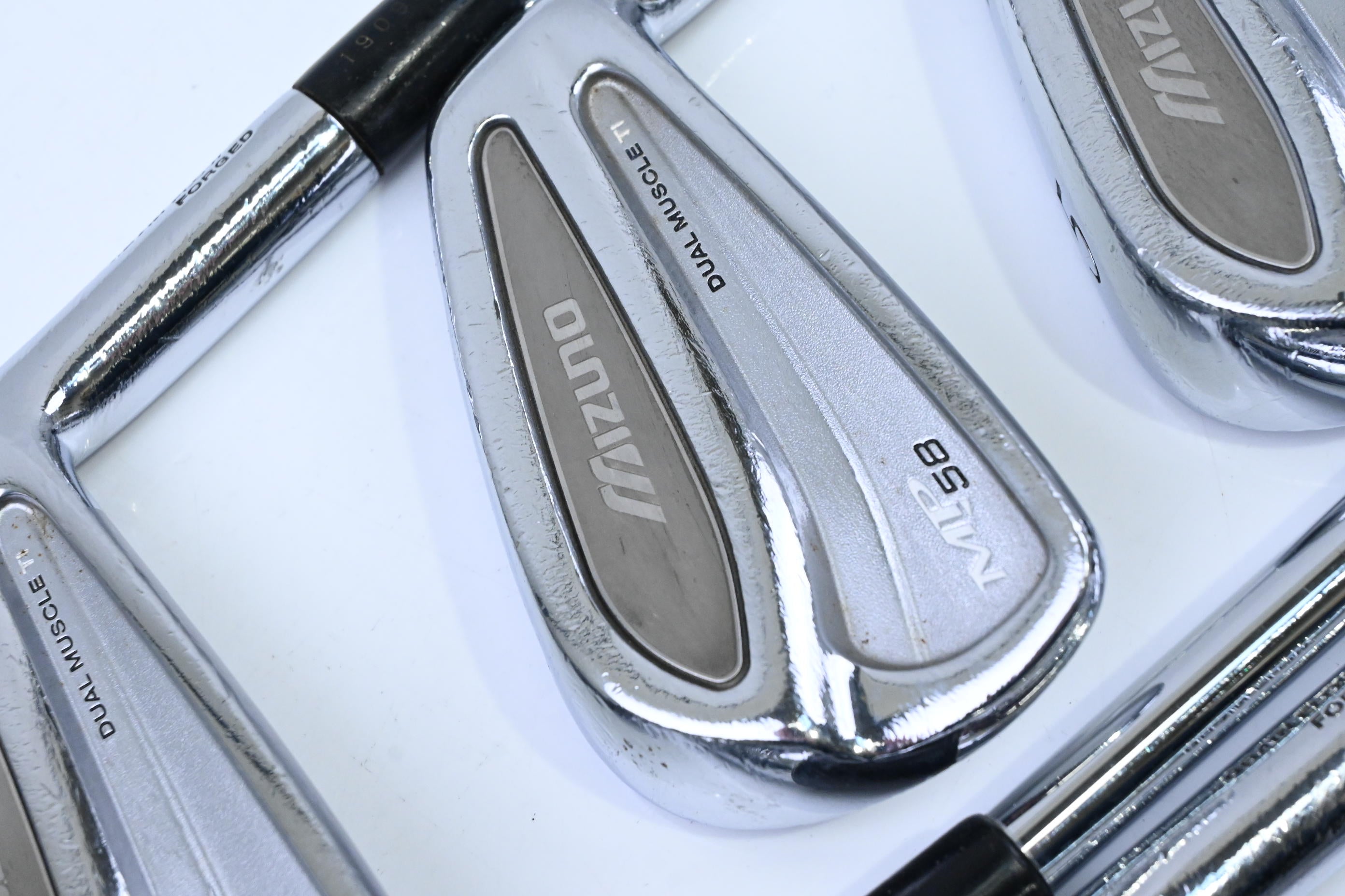 Mizuno MP-58 Irons / 3-PW / Regular Flex Dynamic Gold R300 Shafts ...