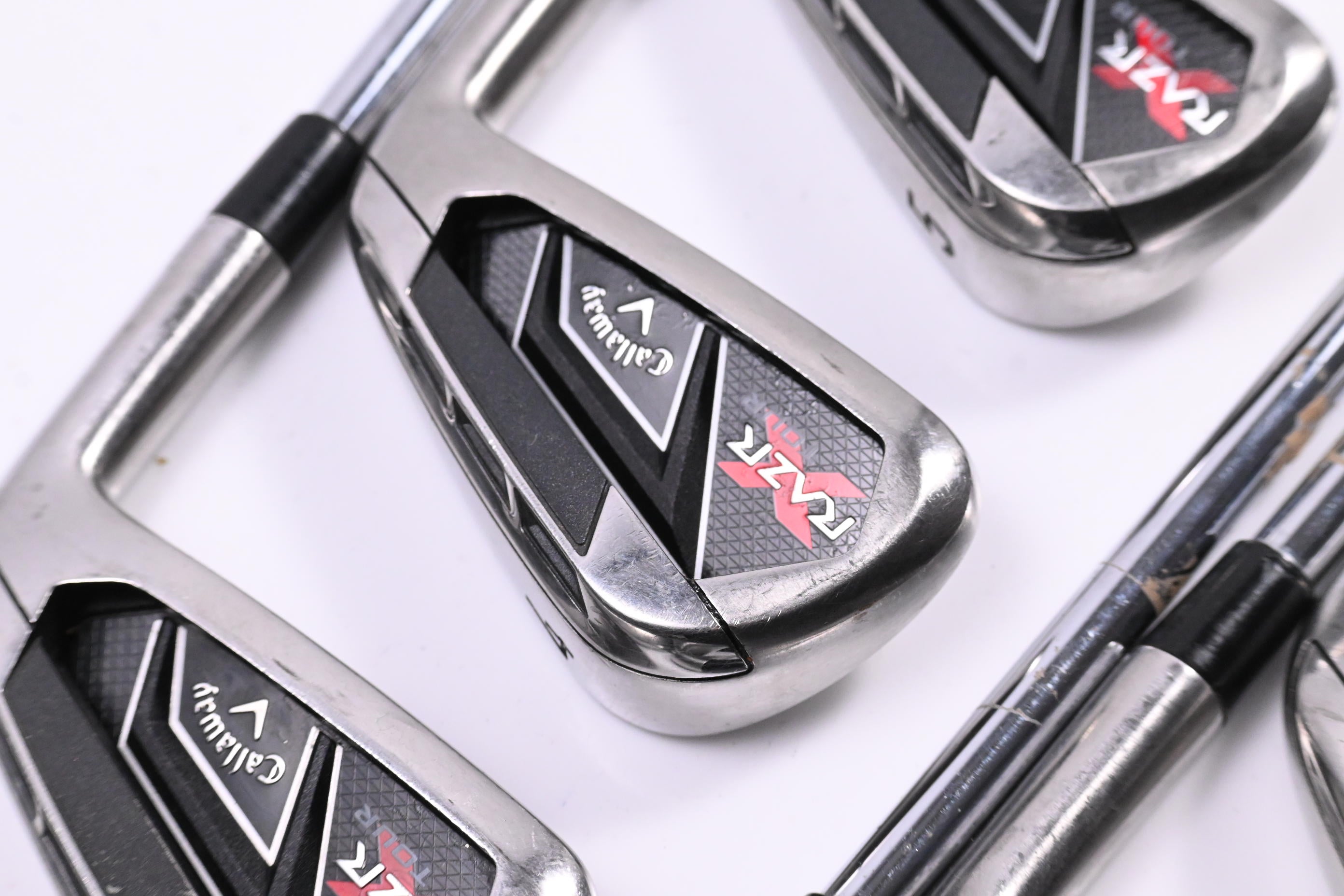 Callaway RAZR X Tour Irons / 3-9 Iron / Stiff Flex Dynamic Gold S300 S ...
