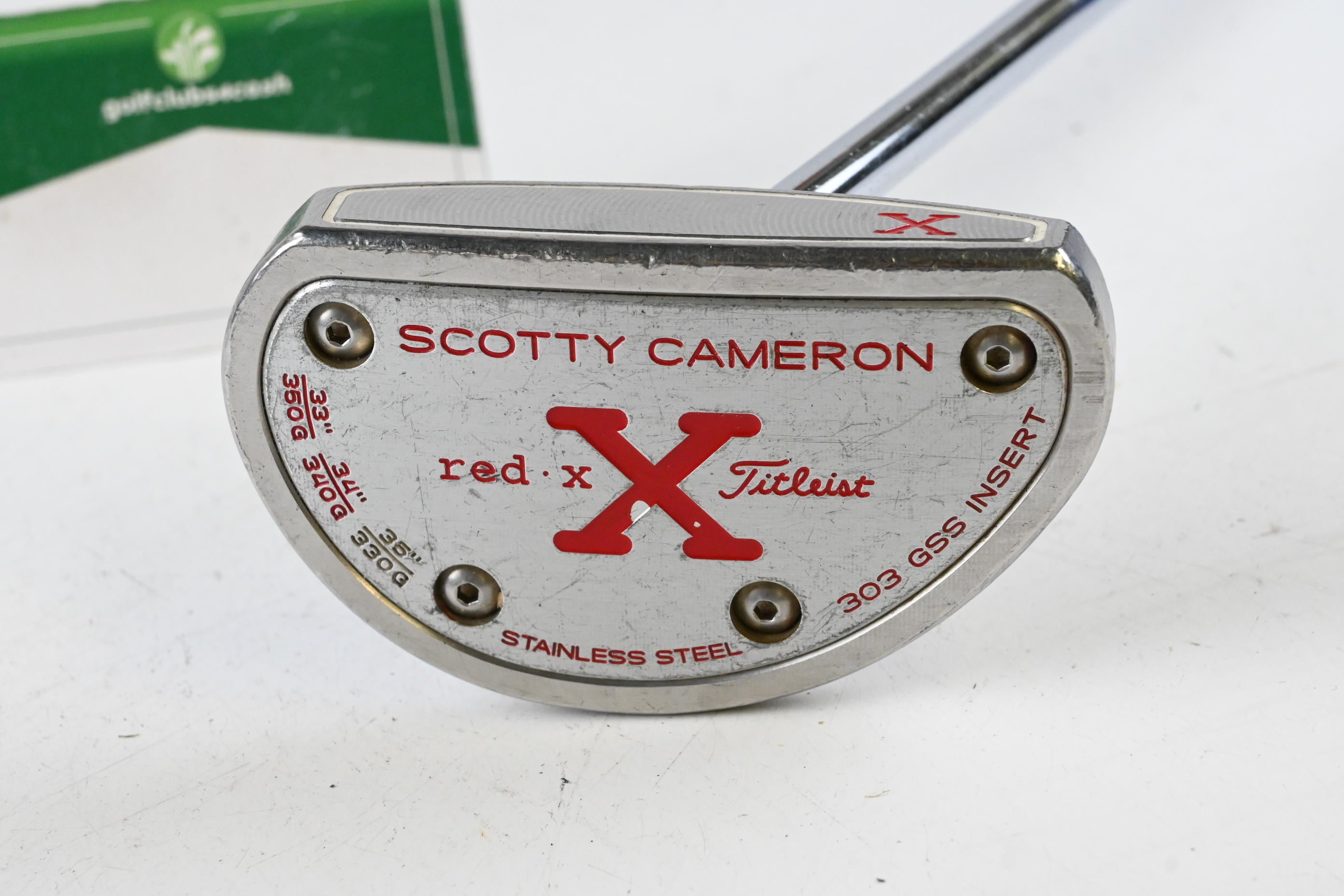 Scotty Cameron Red X Putter / 33.5 Inch – GolfClubs4Cash